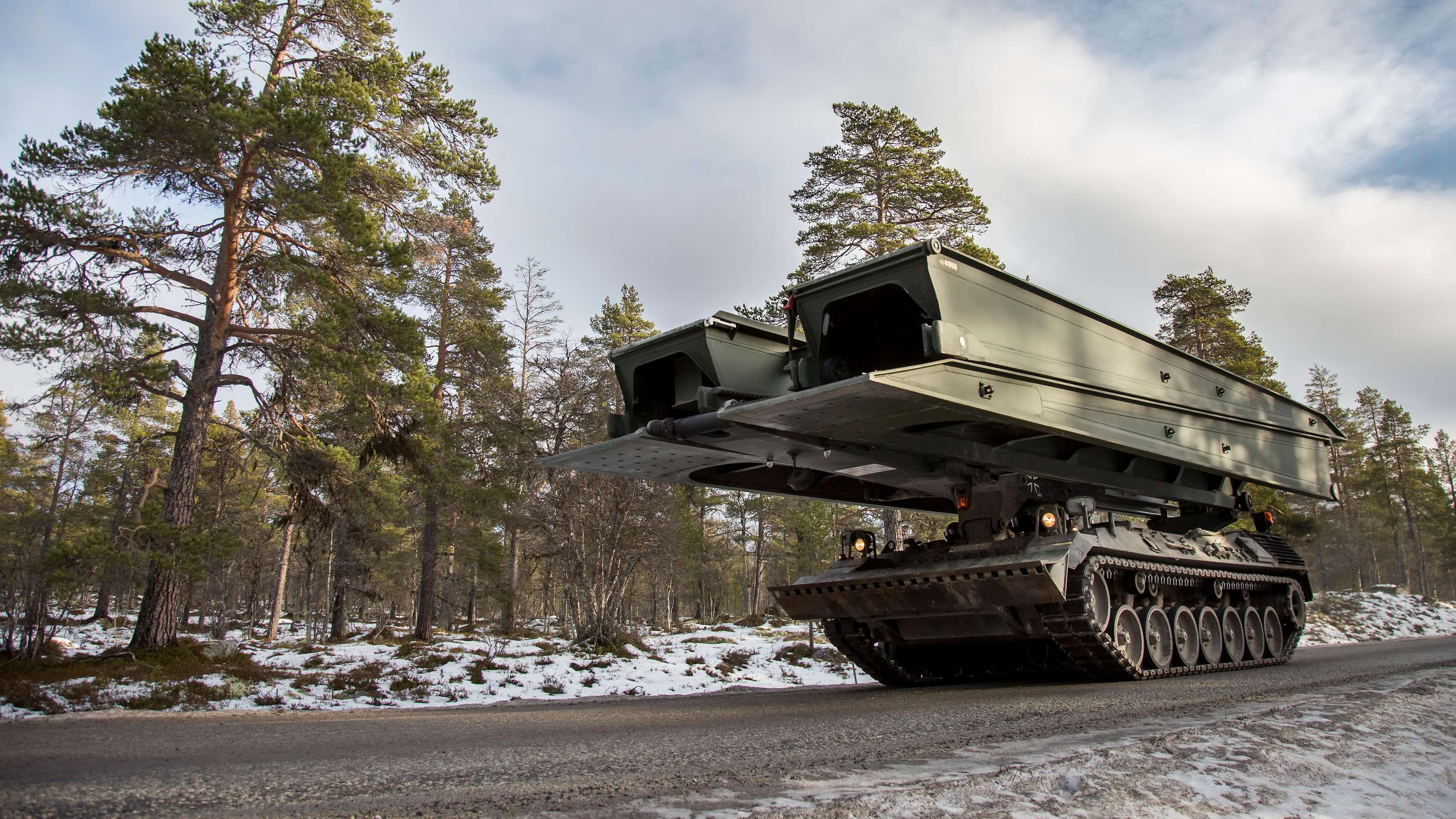 Ausrüstung und Technik: Der Brückenlegepanzer Biber