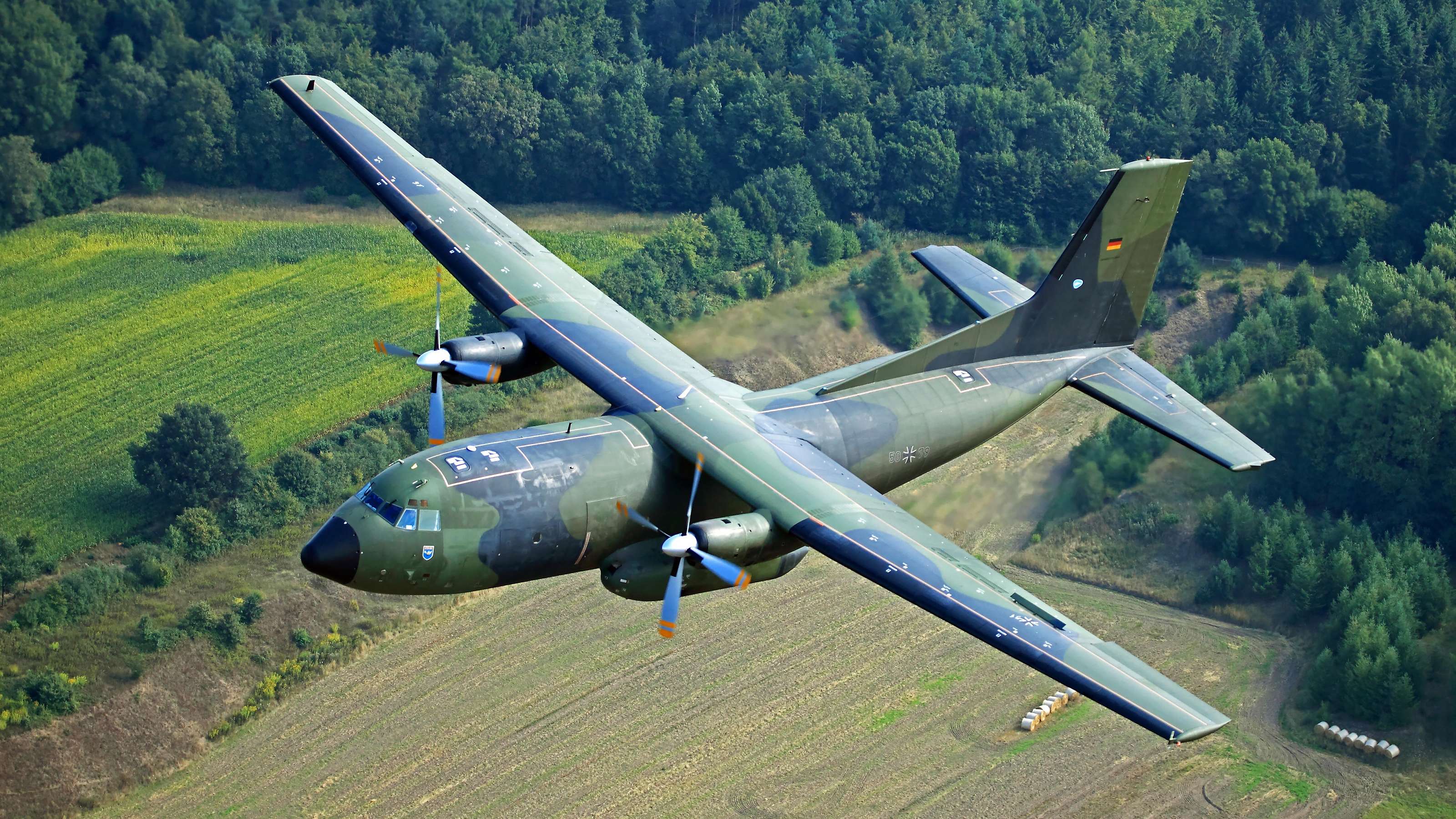 Ausrüstung und Technik: Die Transall C-160D