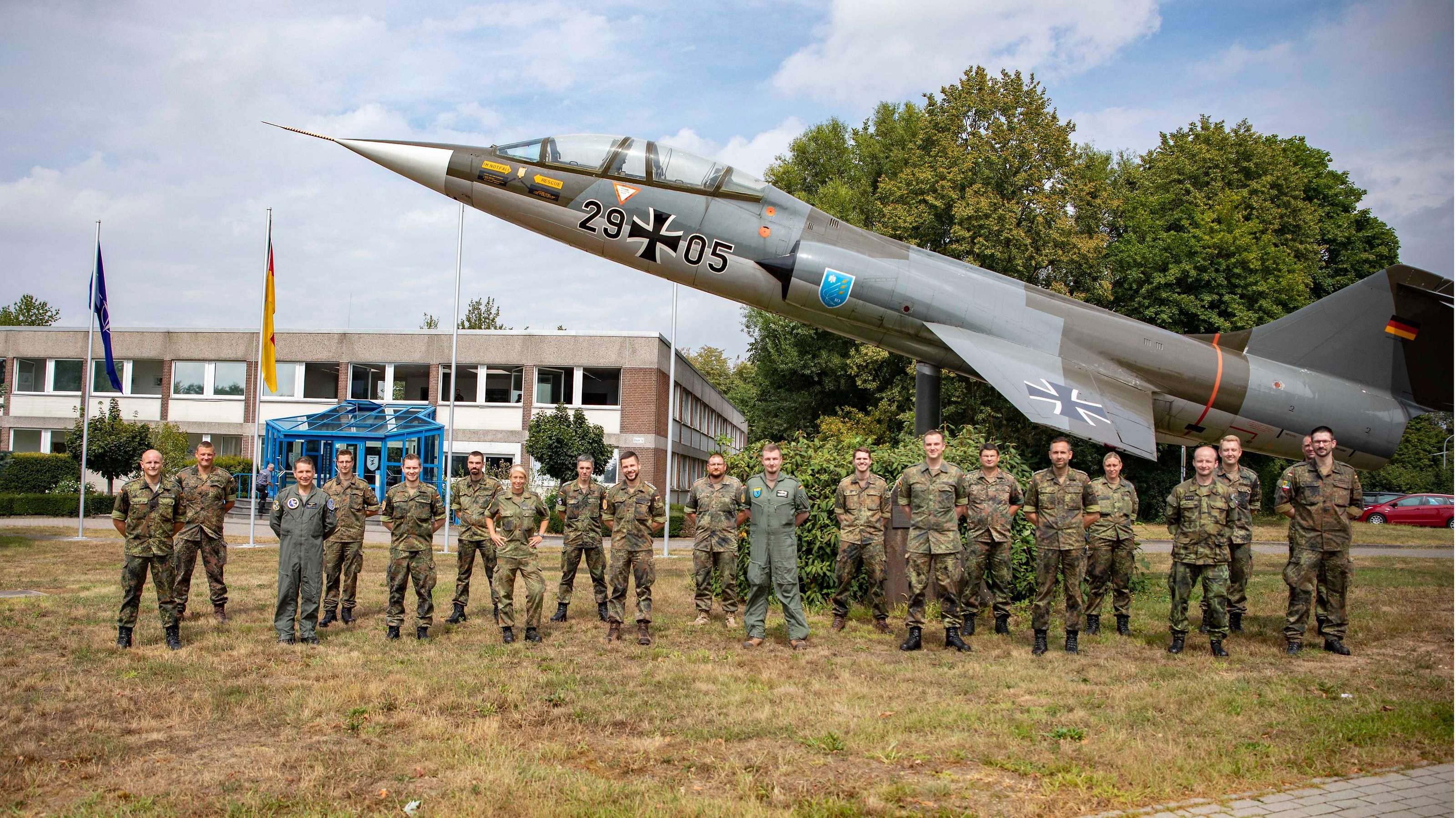 2000. Teilnehmer beim Grundlagenlehrgang Air Command and Control