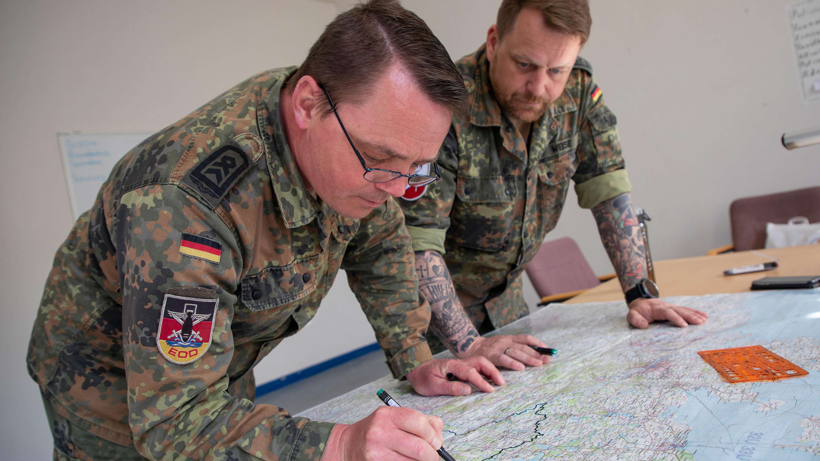 Corona-Hilfe in Uniform