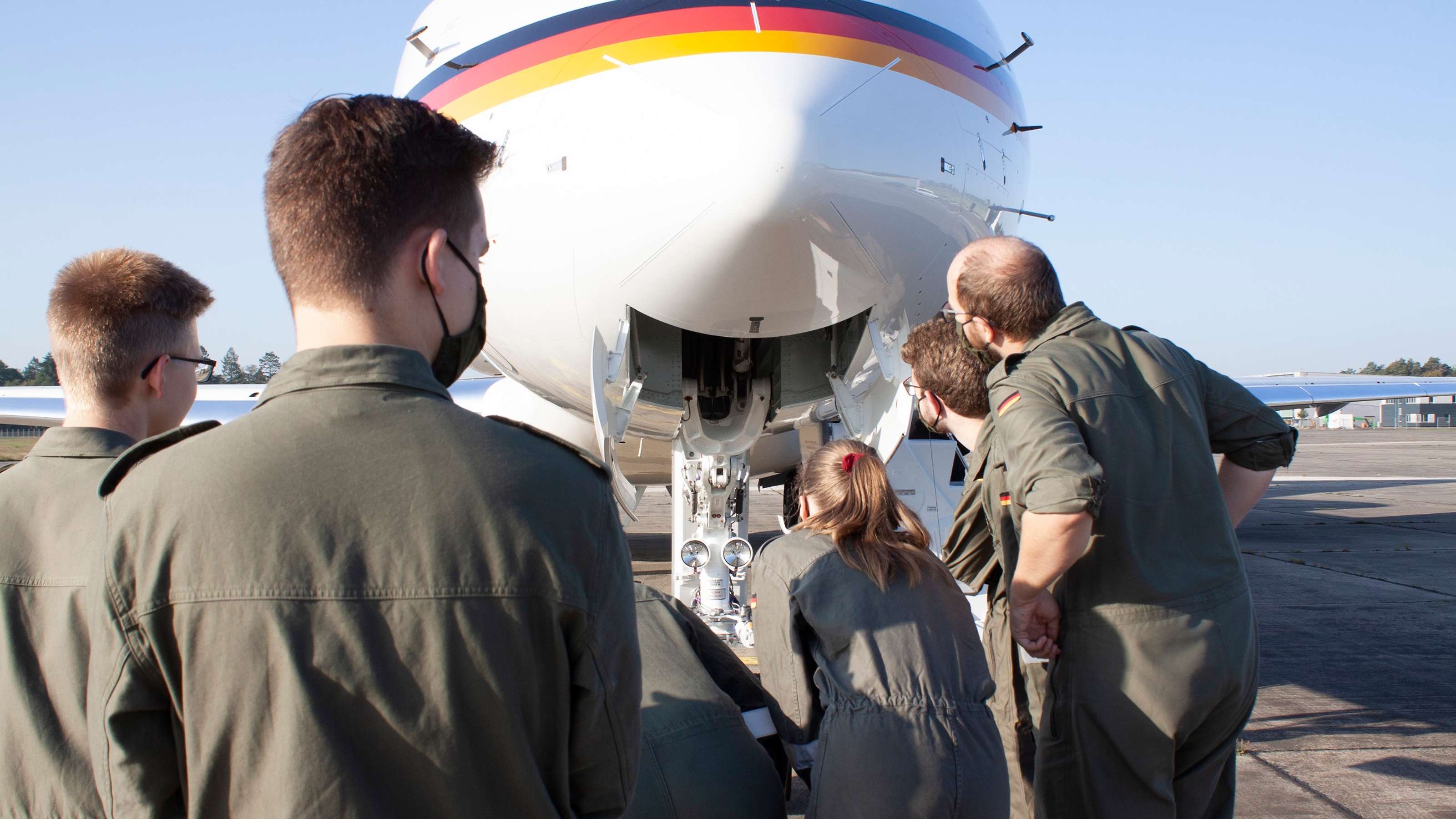 Flugbereitschaft BMVg zu Gast in Faßberg