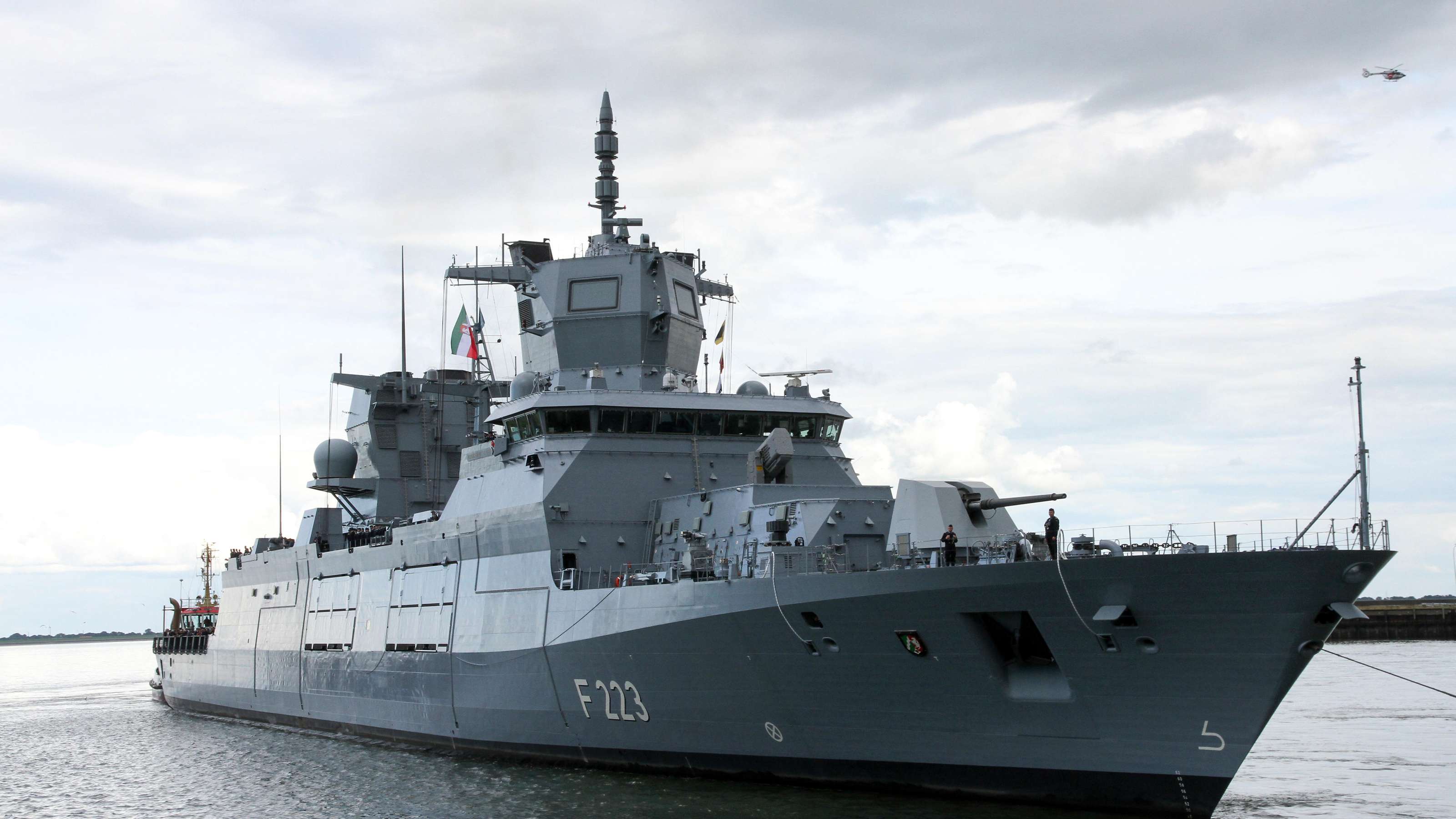 BAAINBw accepts frigate F125 „Nordrhein-Westfalen“