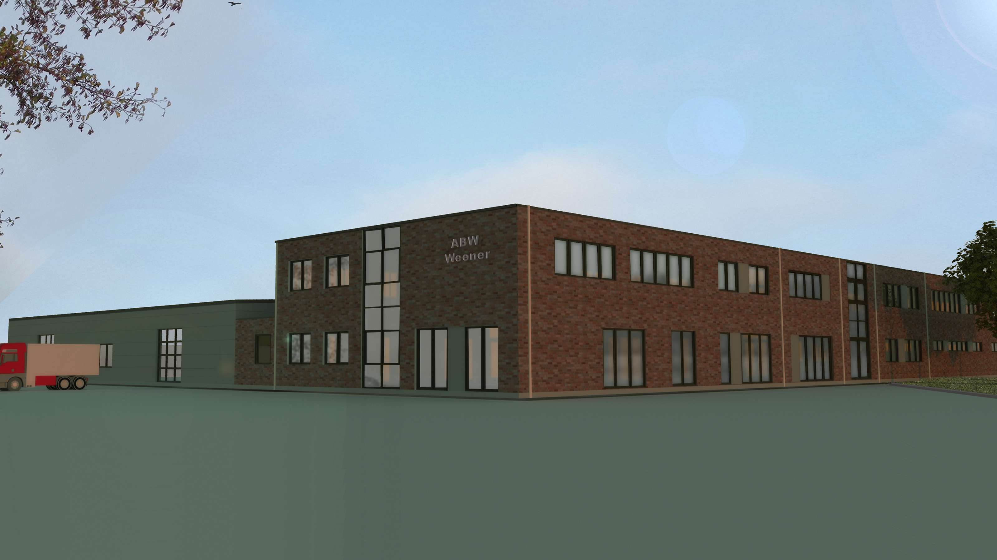 Der Neubau der Ausbildungswerkstatt in Weener nimmt Form an
