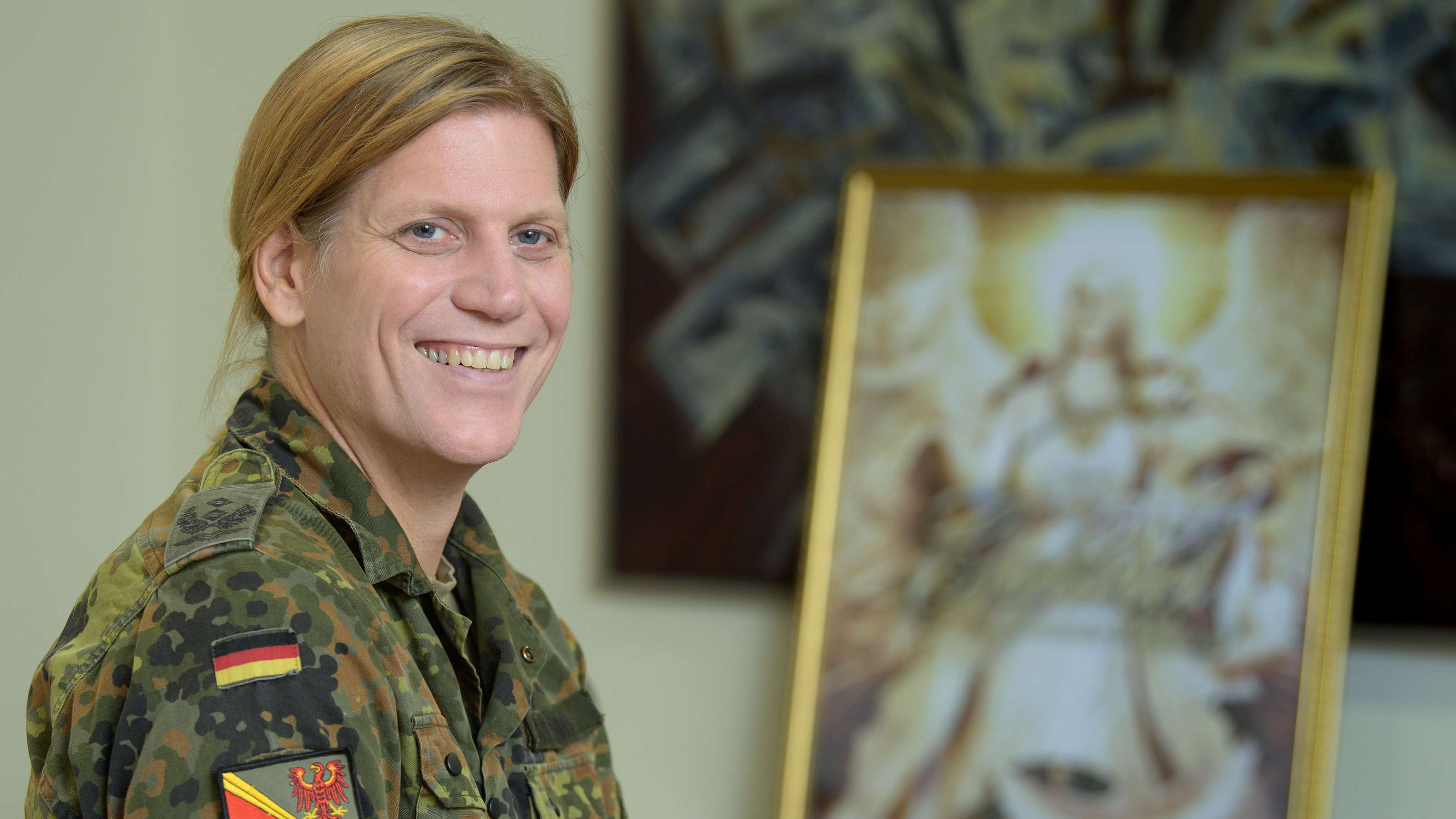 Ein Orientierungspunkt - Oberstleutnant Anastasia Biefang