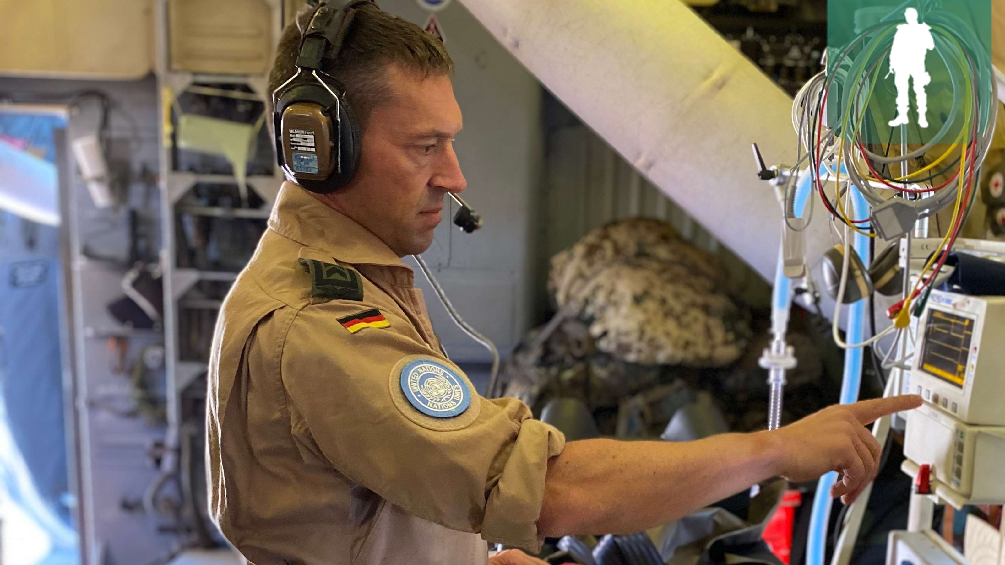 Ich bin iM EINsatz: Die Erstversorgung über den Wolken