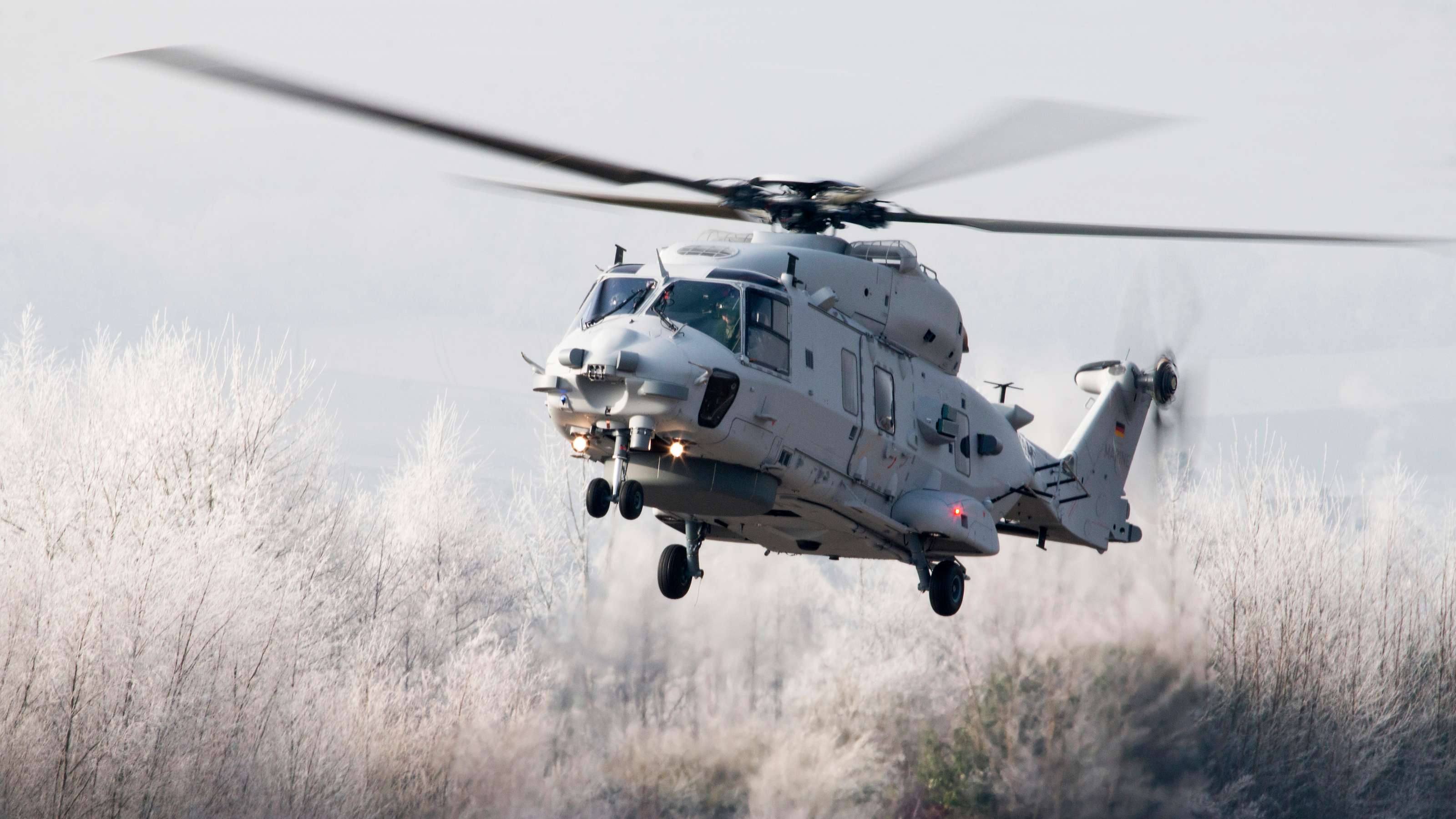 Erstflug des NH-90 NTH Sea Lion