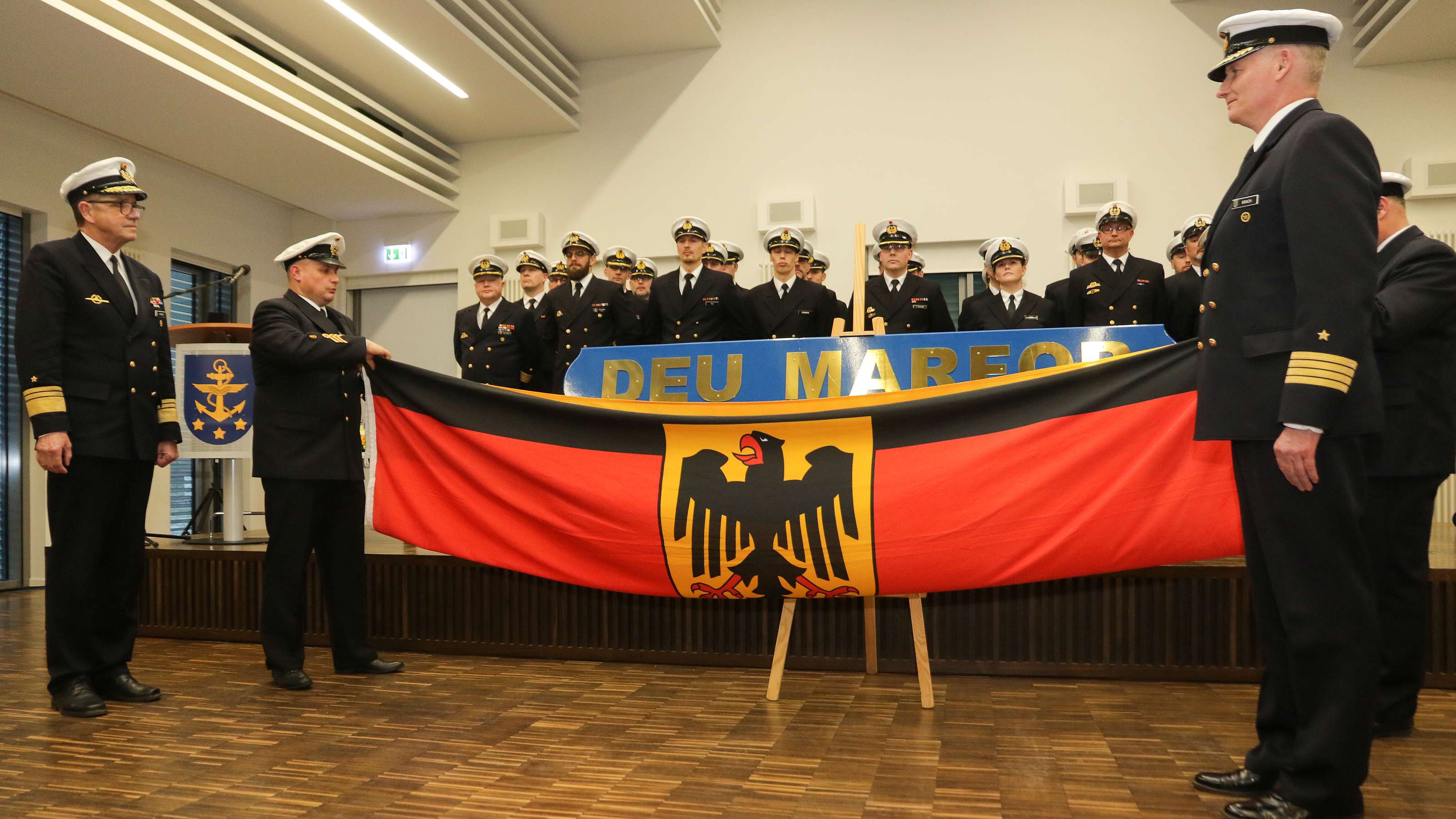 Marine-Führungsstab: DEU MARFOR in Dienst gestellt