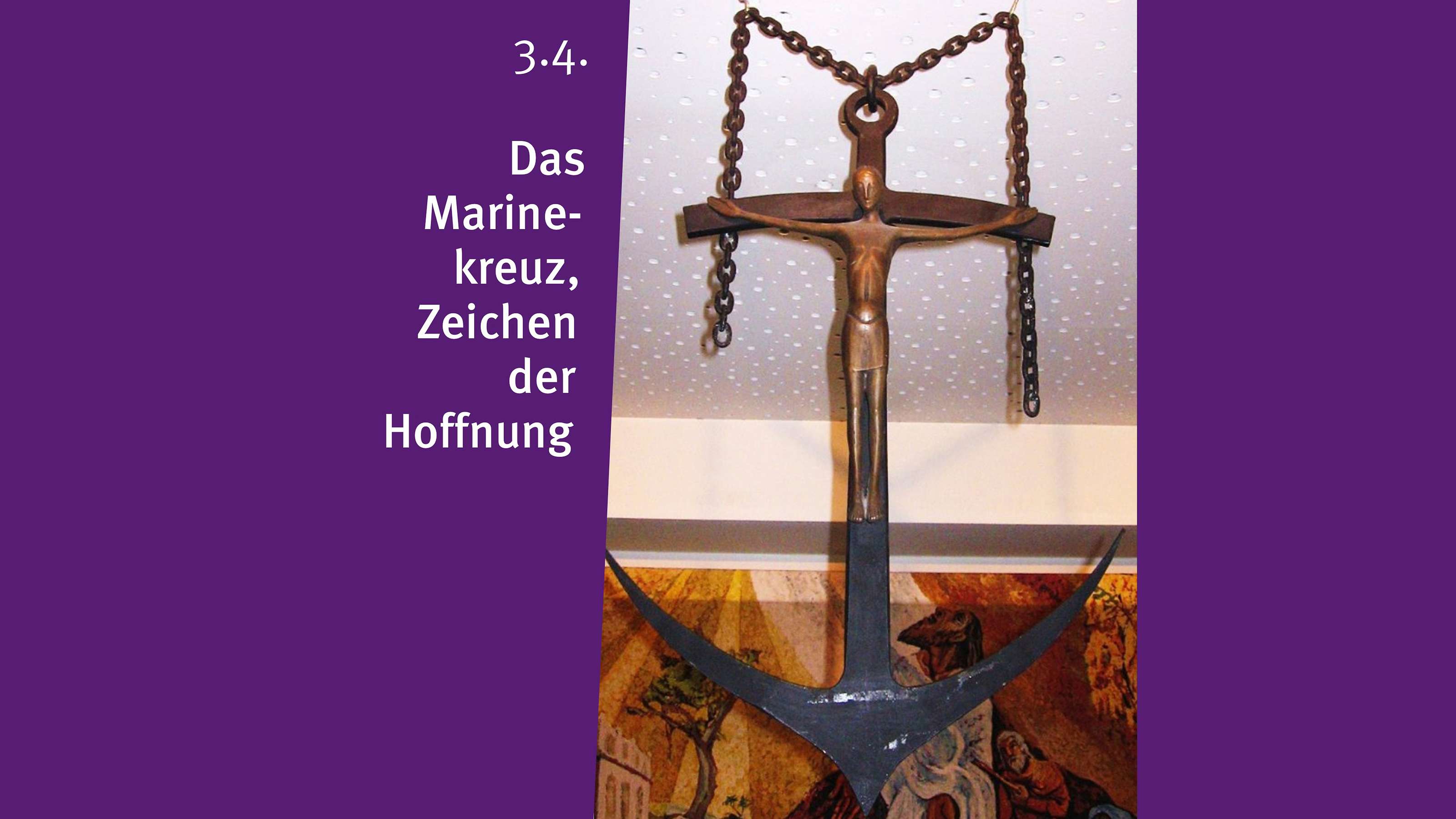 Das Marinekreuz, Zeichen der Hoffnung
