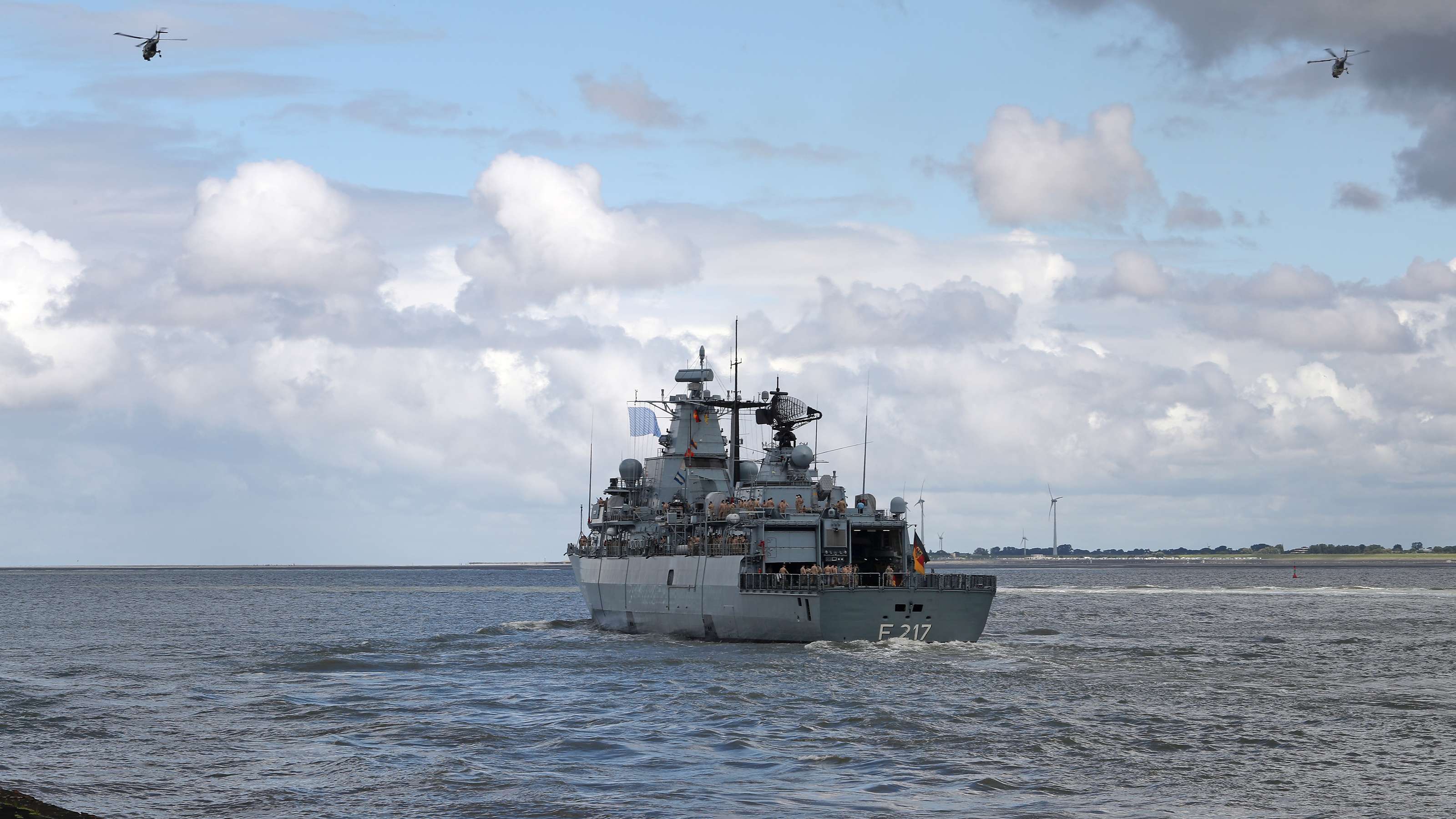 Fregatte Bayern startet zum Indo-Pacific-Deployment Teil 1