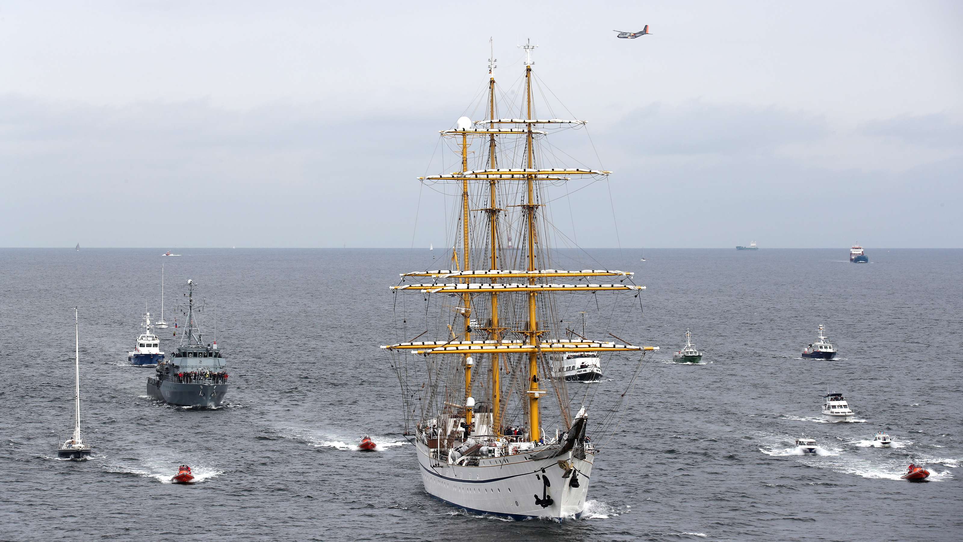 Segelschulschiff „Gorch Fock“ zurück in Kiel