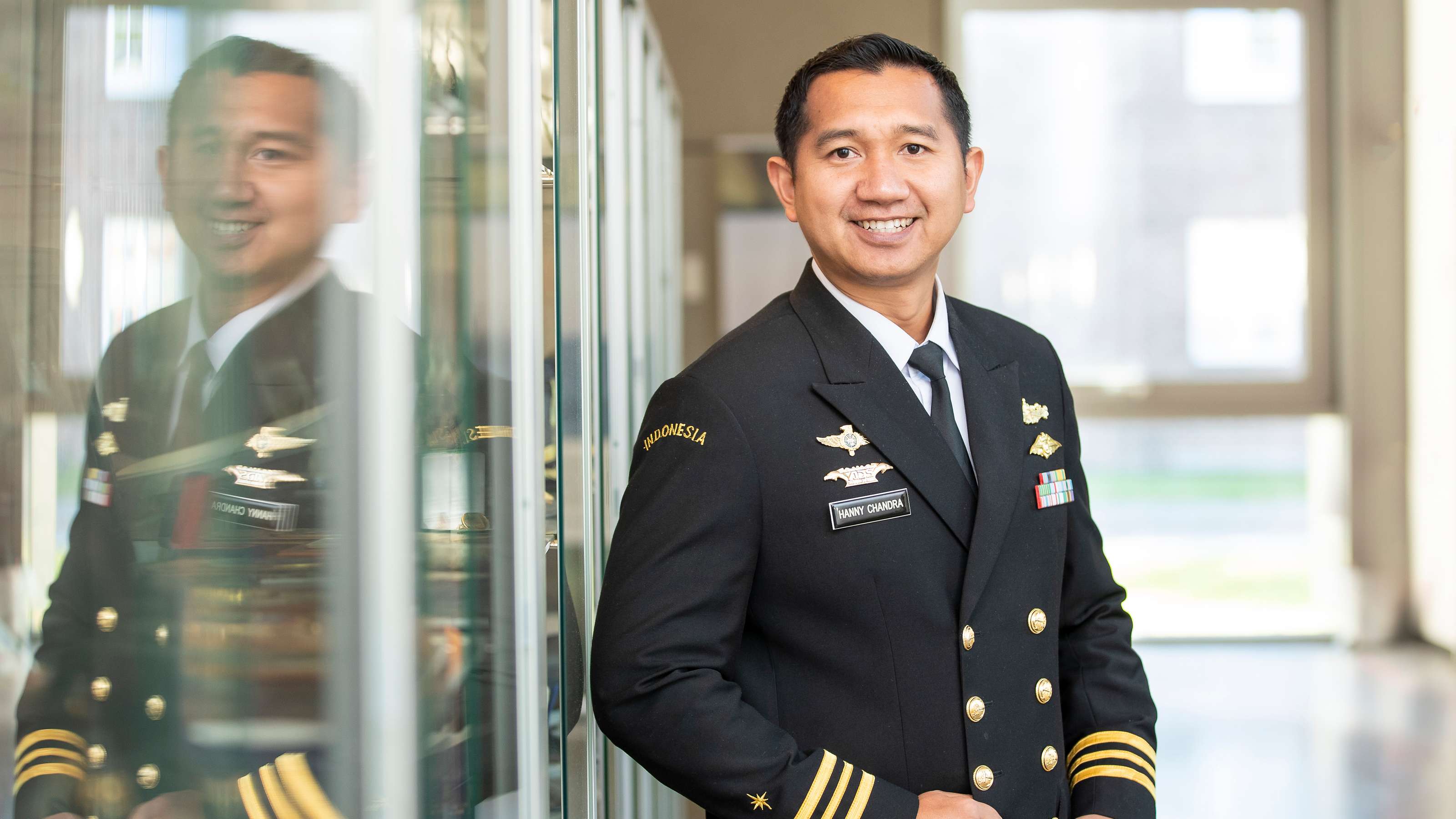 Hanny Chandra Sukmana an der Führungsakademie