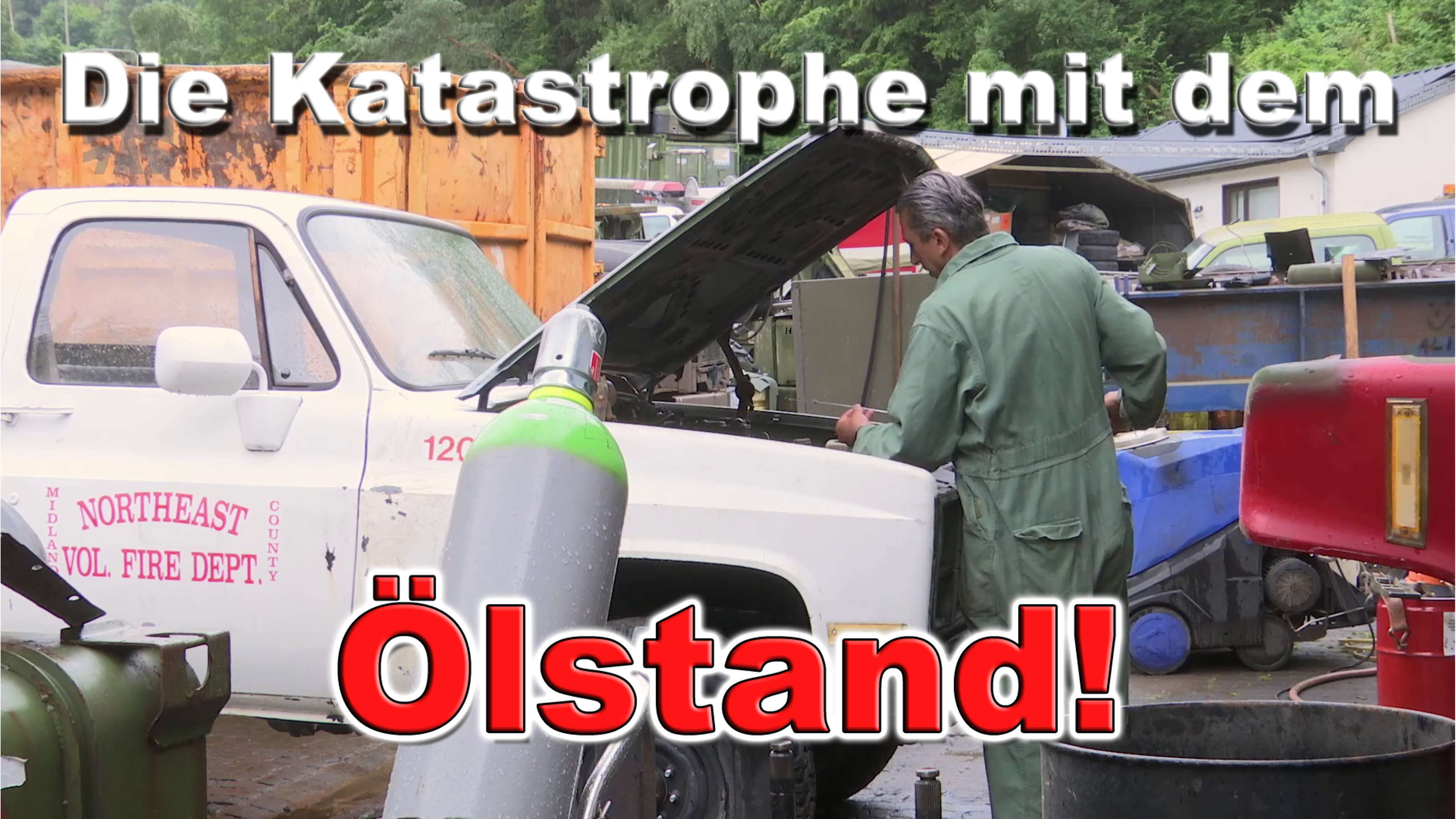 Die Katastrophe mit dem Ölstand