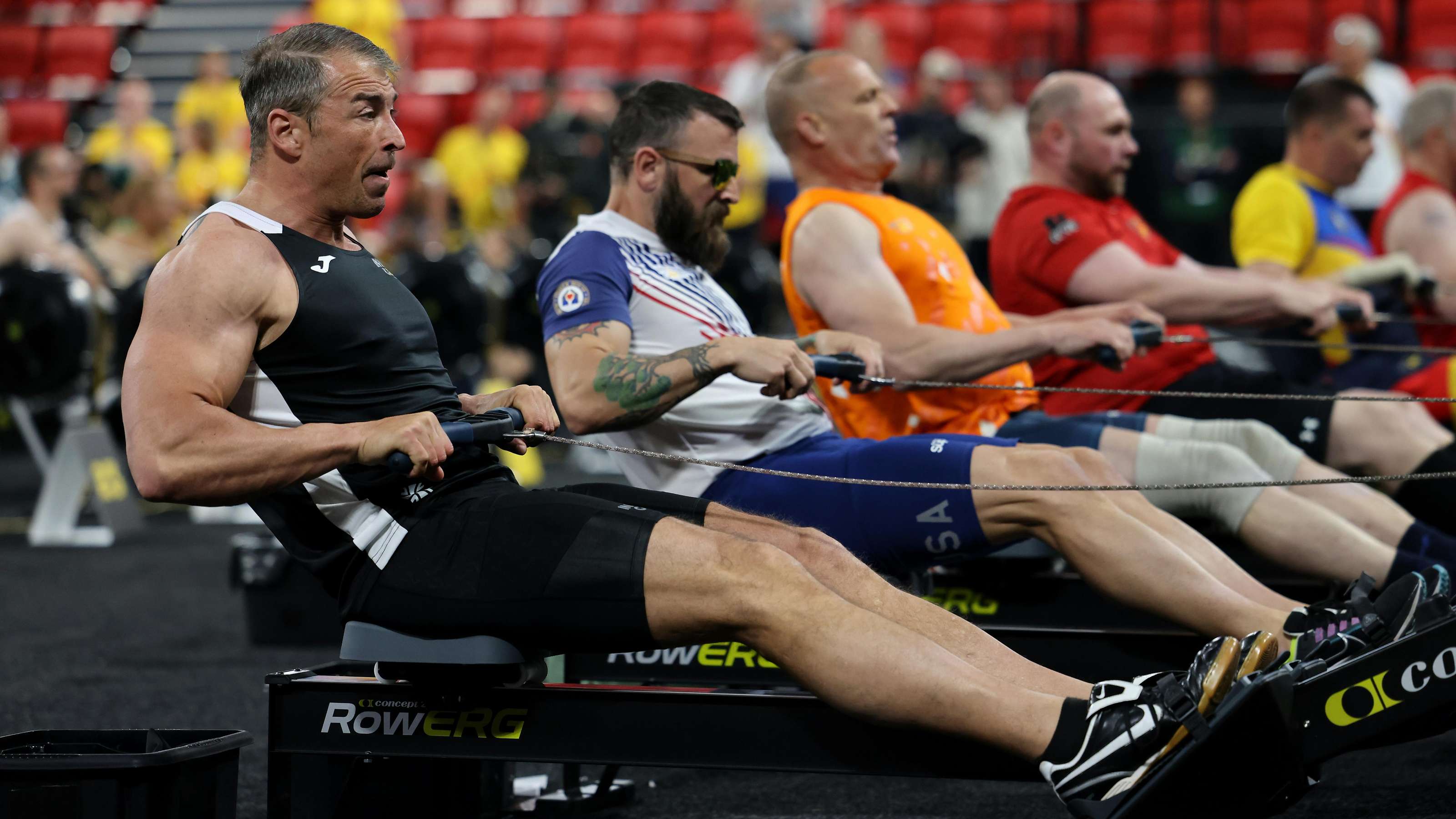 Rudern bis zur Erschöpfung