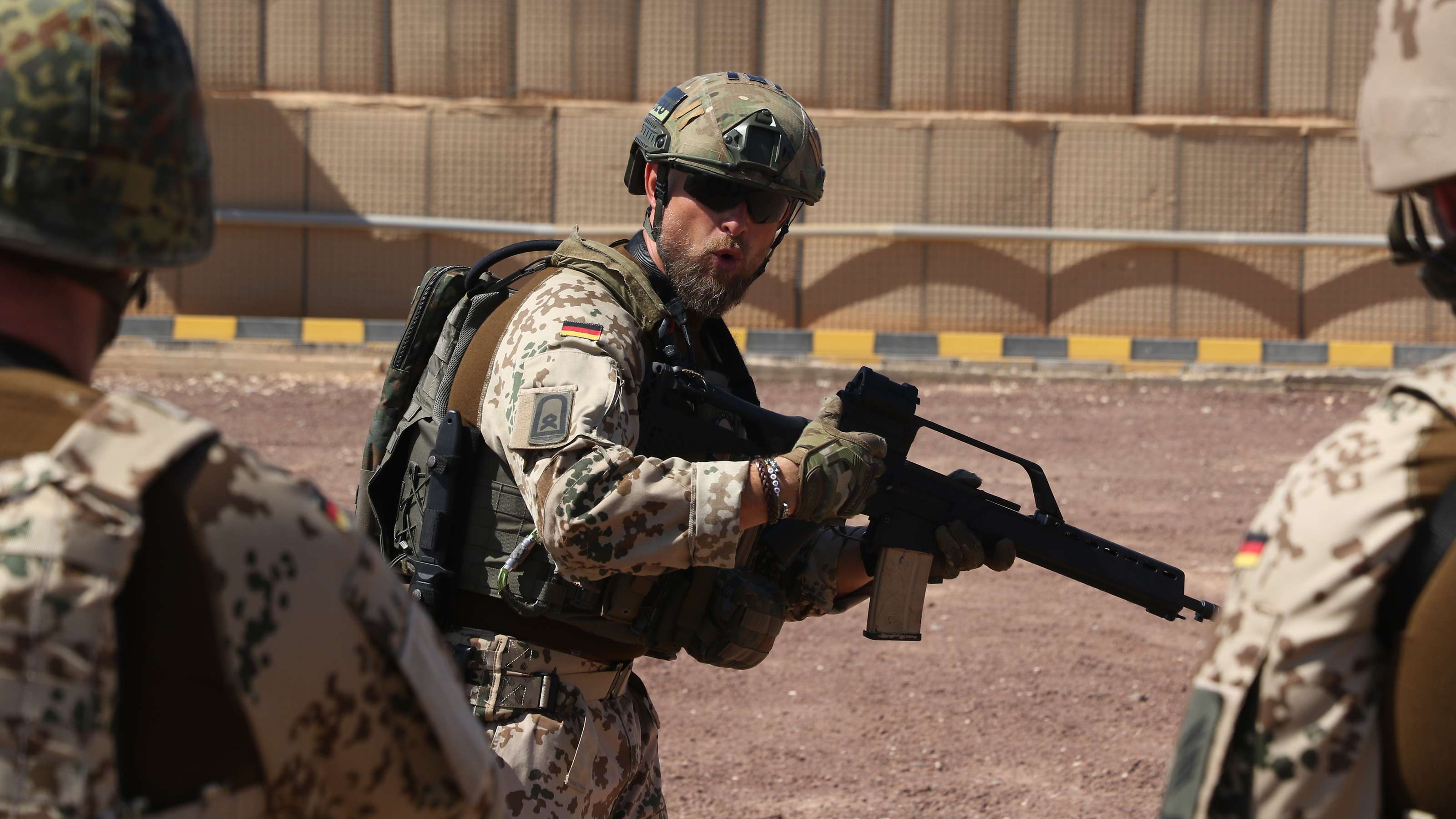 Objektschutz im Feldlager