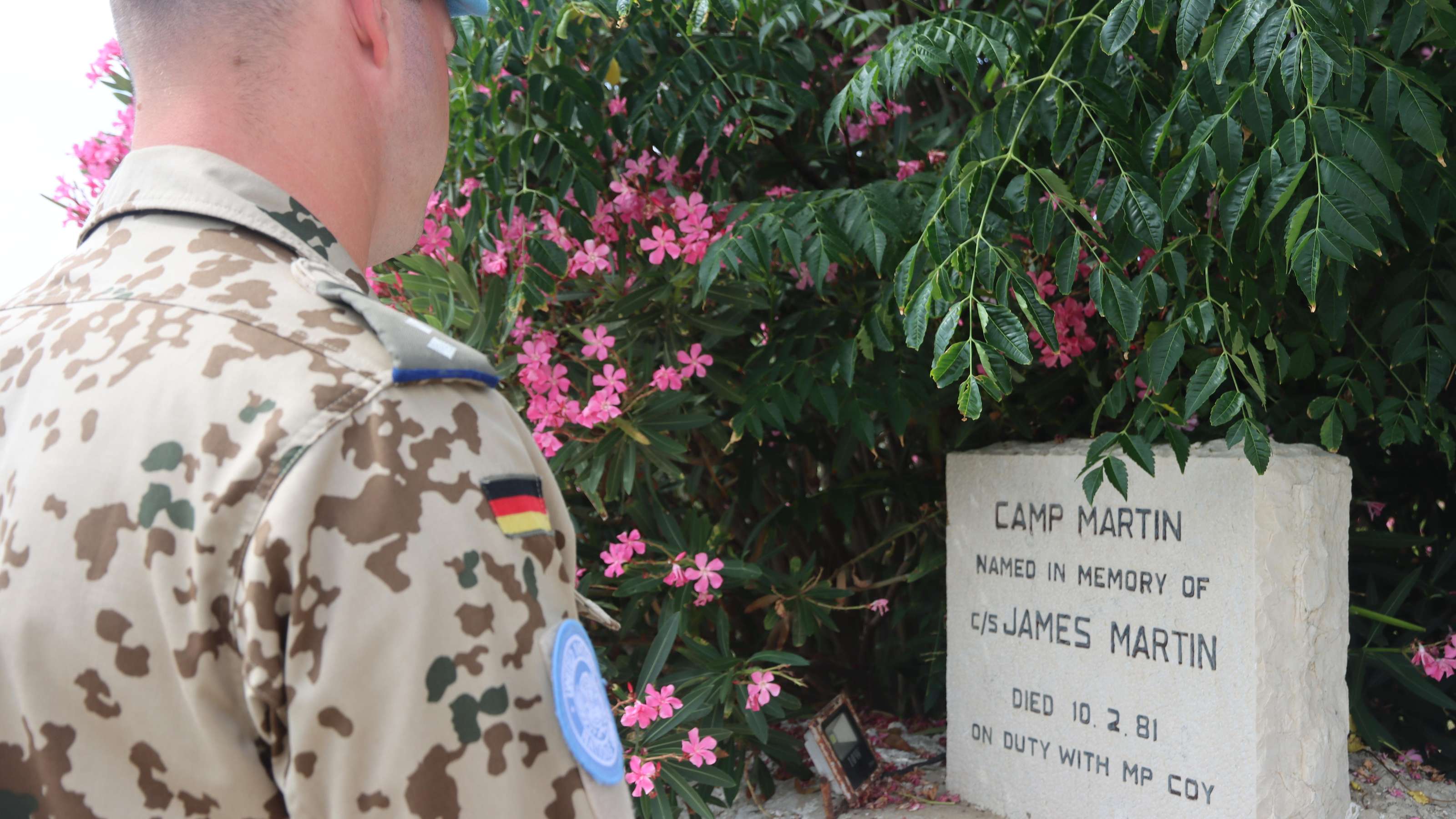 Das Basislager des deutschen UNIFIL-Kontingents