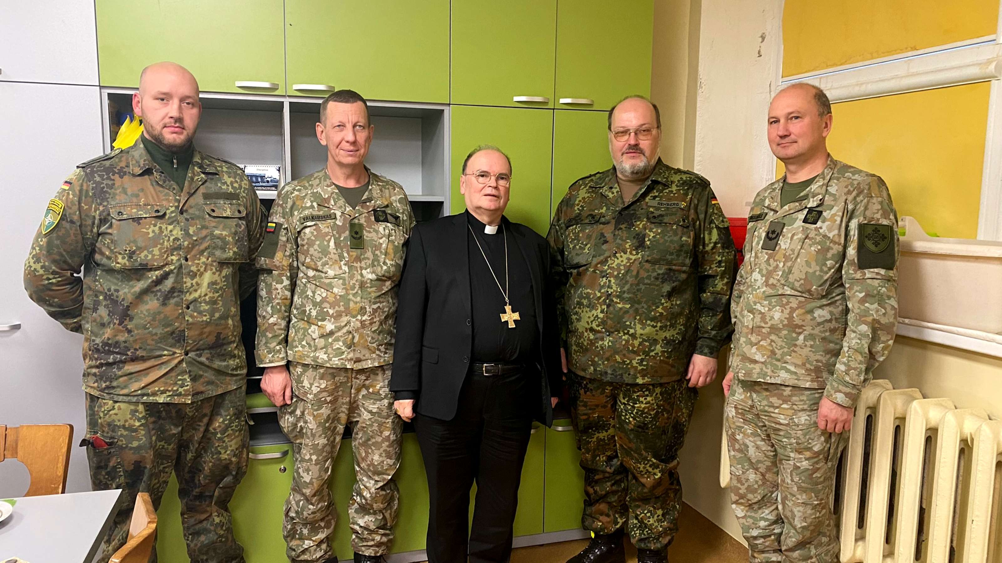 Internationale Begegnung mit Bischof Meier in Rukla