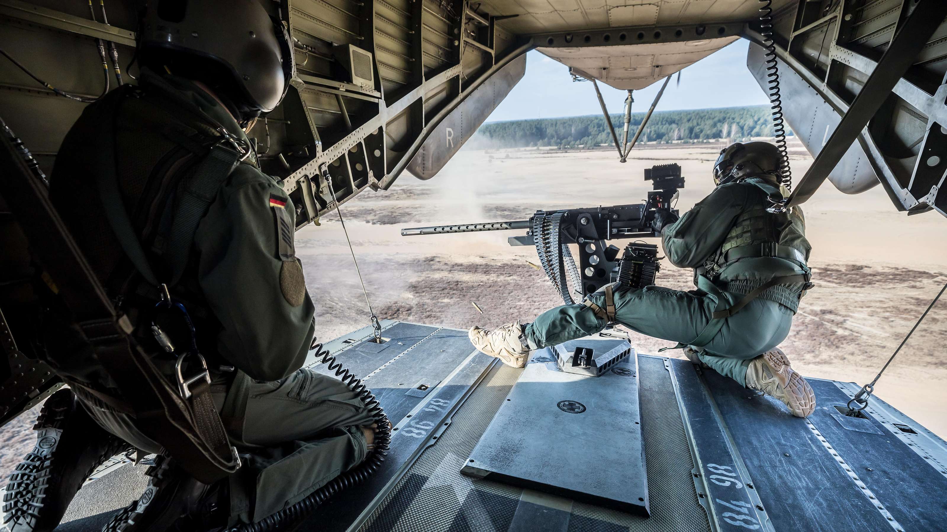 Doorgunner: Ein Job in luftiger Höhe