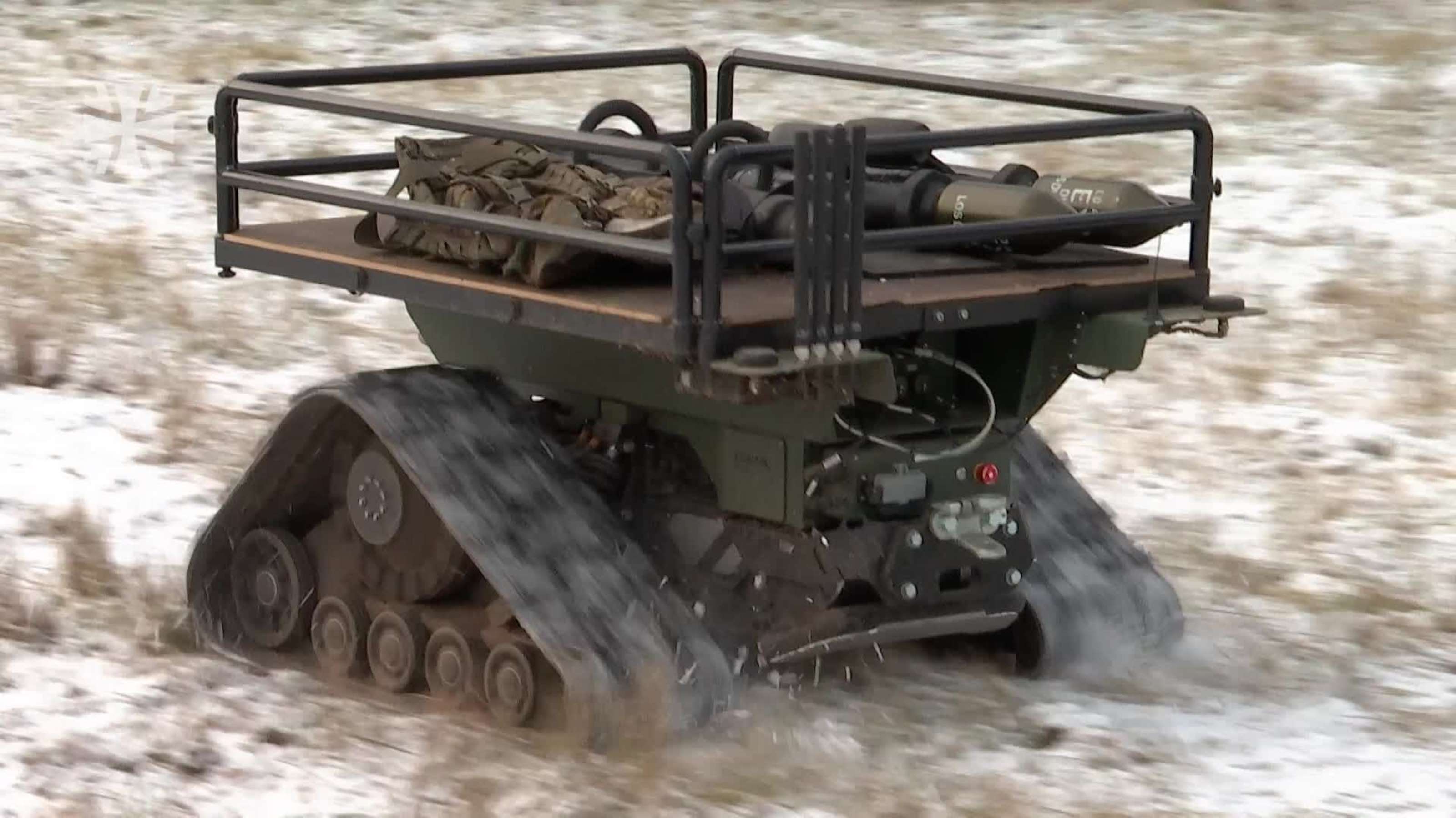 Die unbemannten, bodengebundenen Fahrzeuge THeMIS und Ziesel