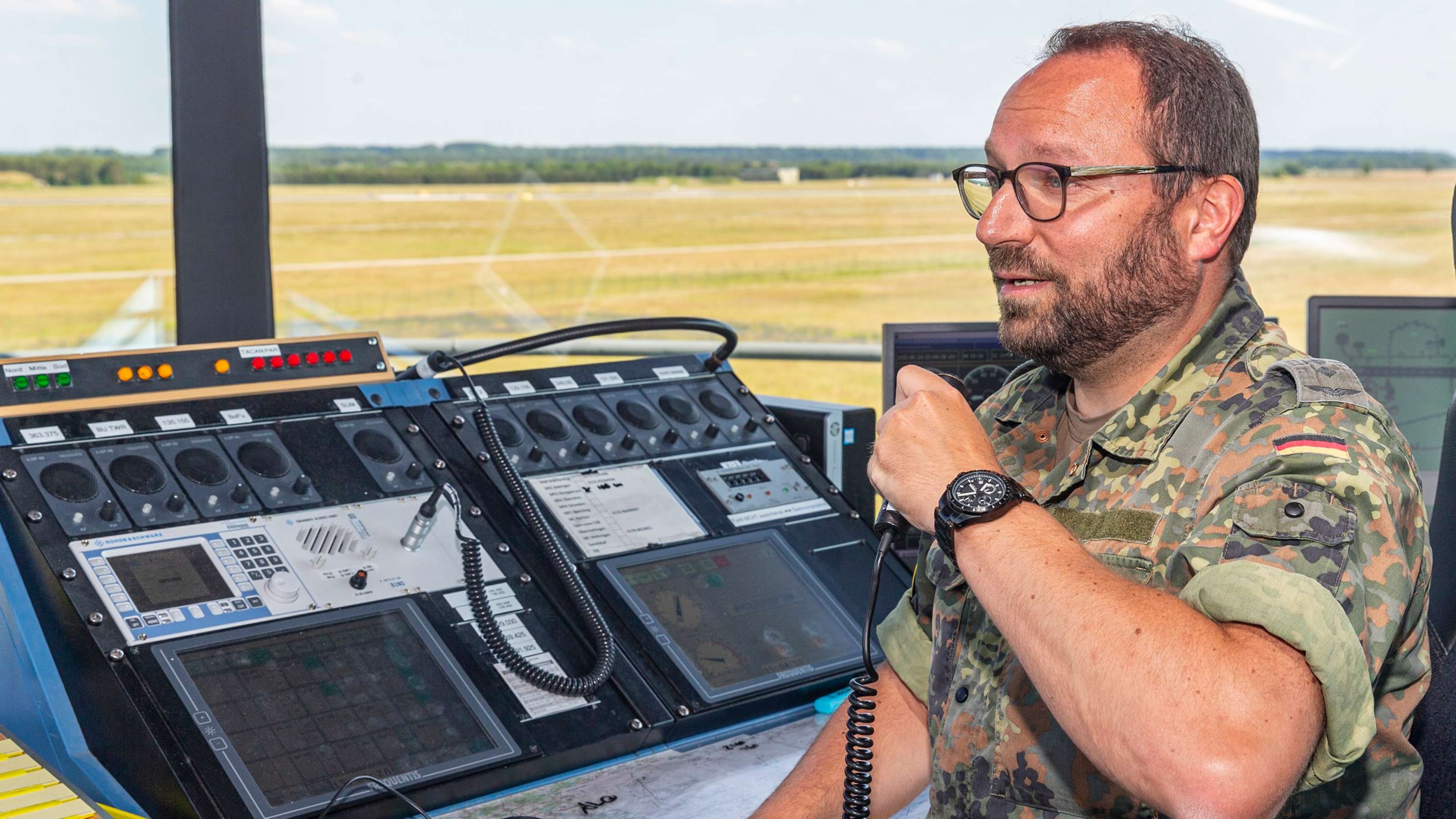 Keeping an eye on the airspace above the Lechfeld