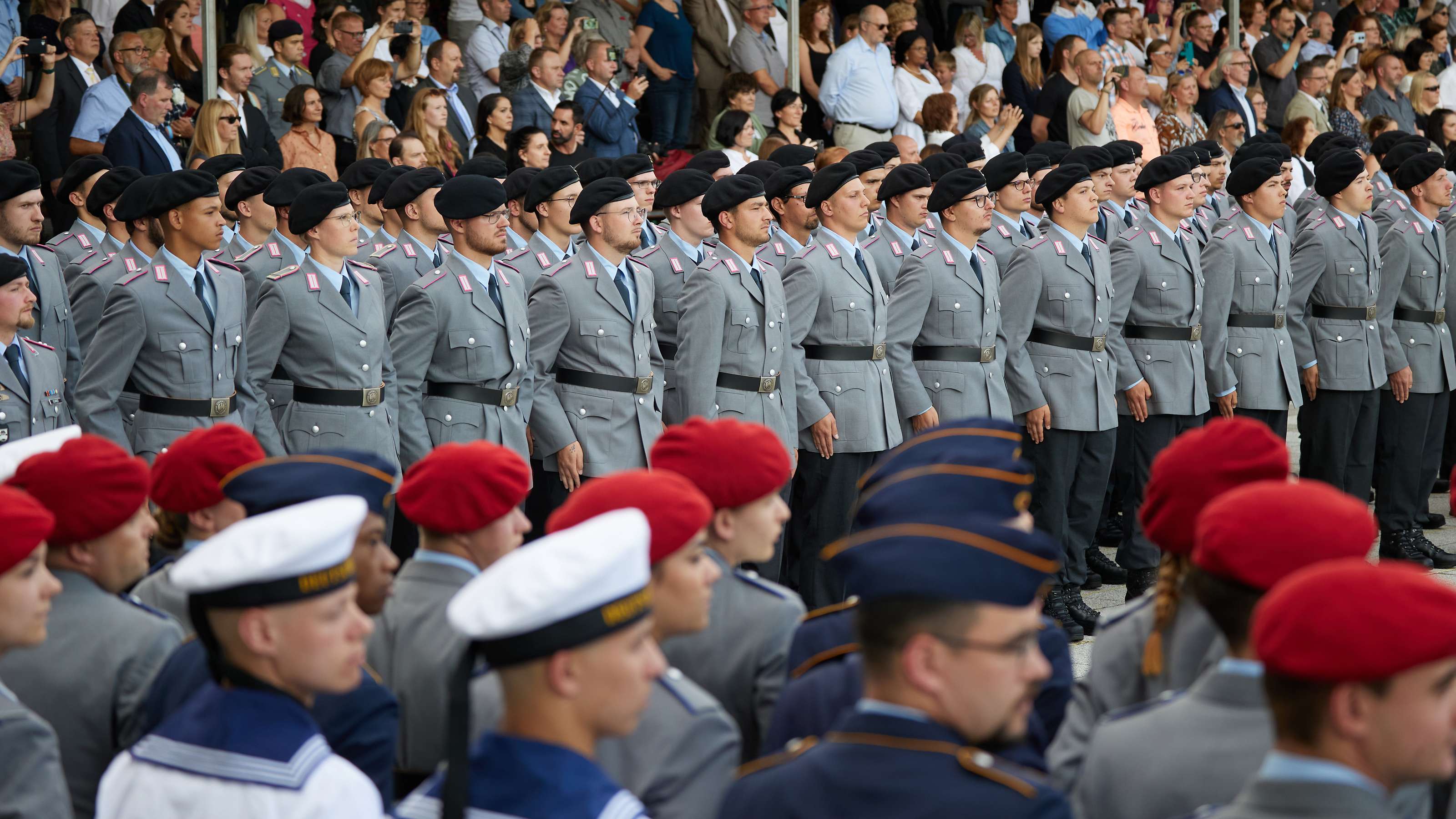 Feierliches Gelöbnis der Bundeswehr im Bendlerblock am 20. Juli