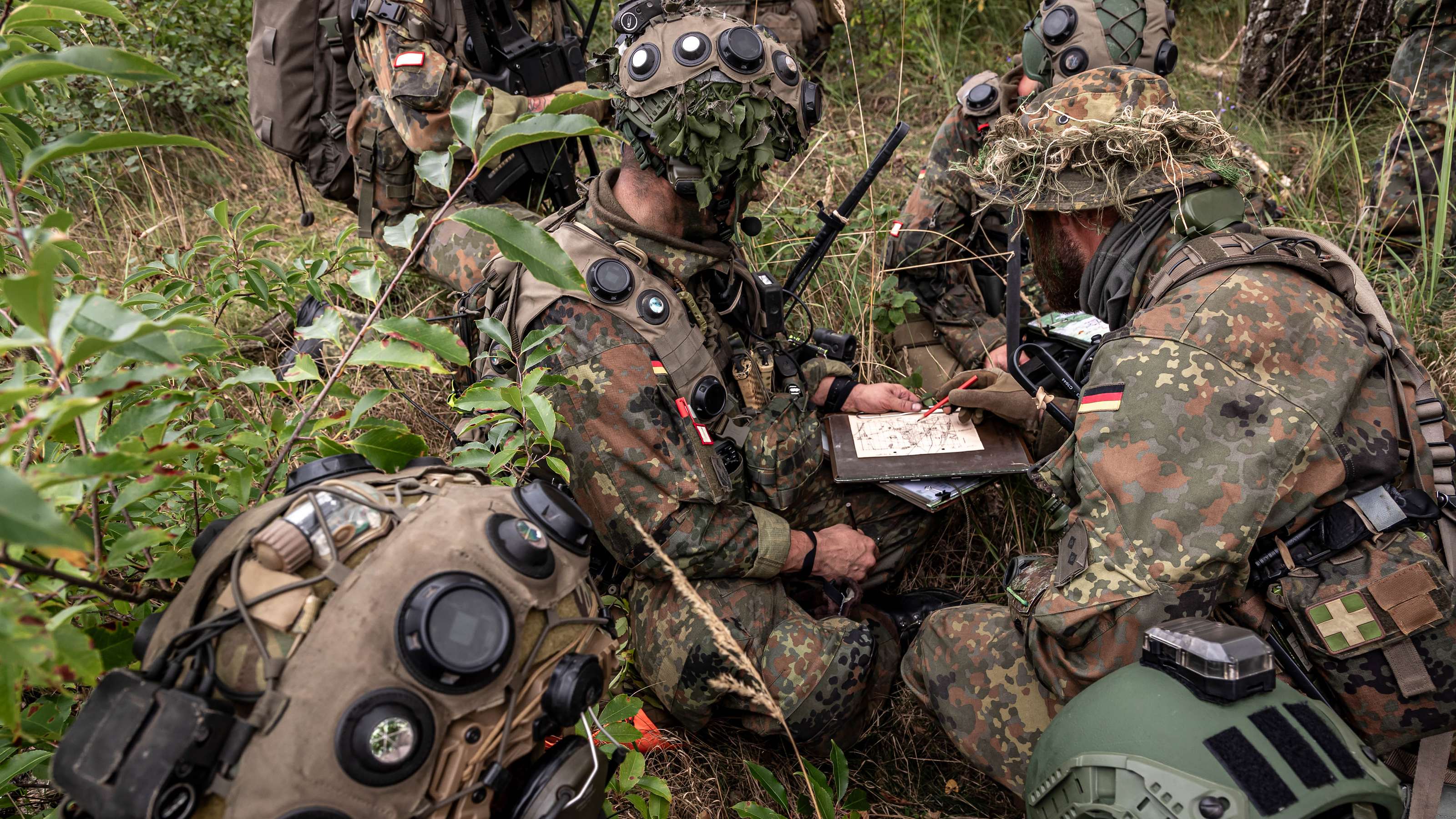 Übung Komet des Heeres mit digitaler Technik