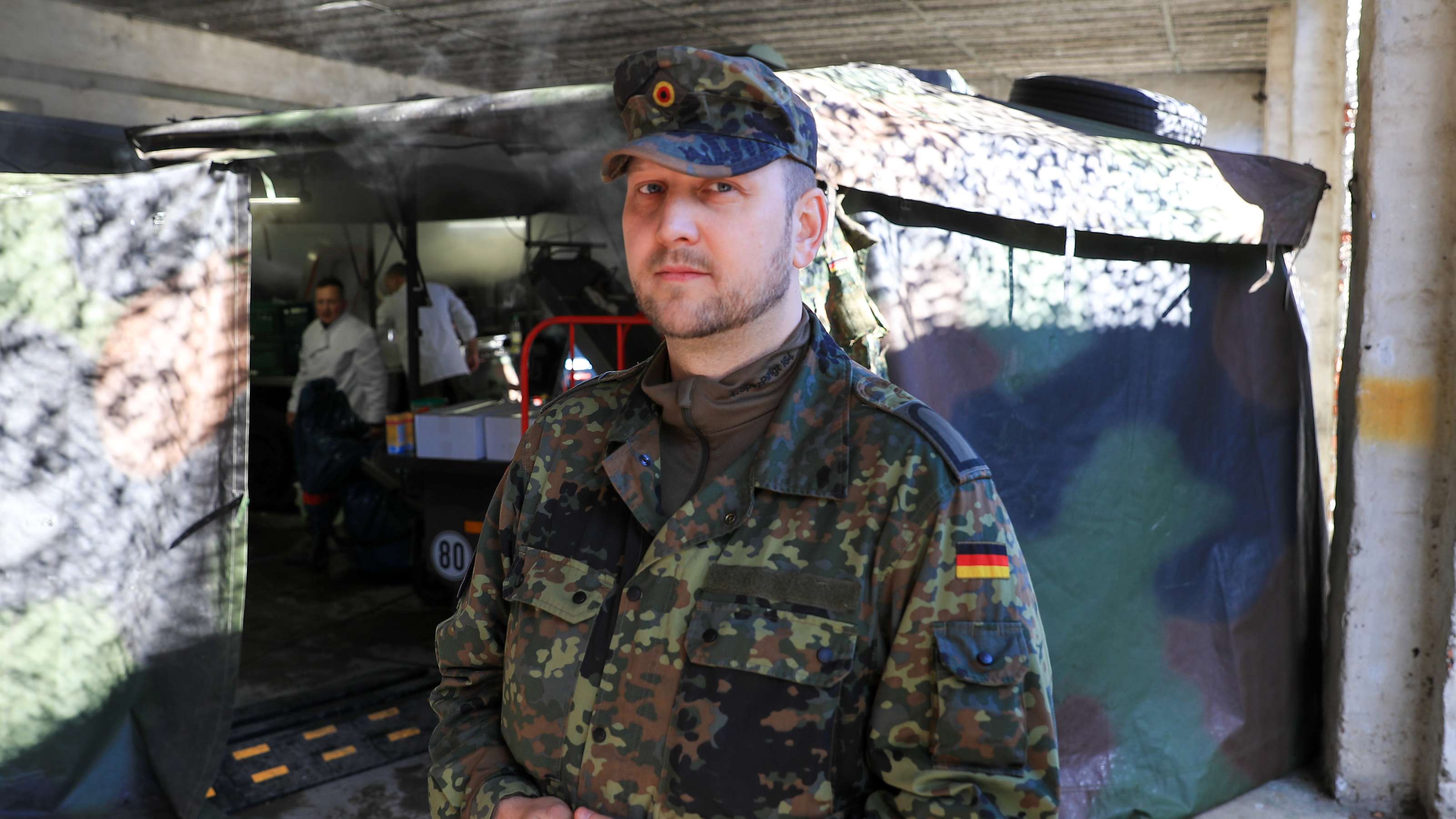 Stabsunteroffizier Manuel I.: Der Chef der Feldköche