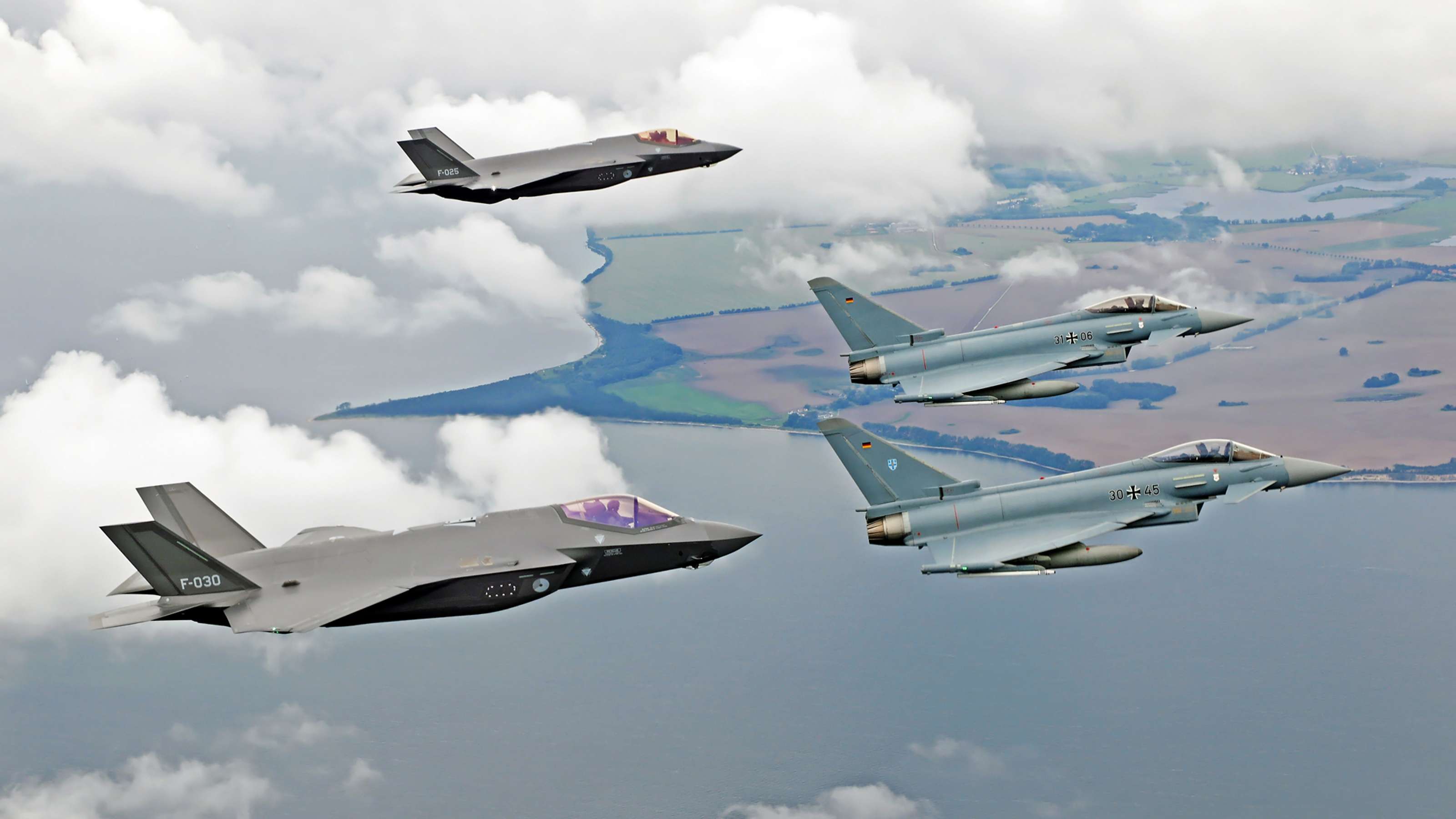 Dutch F-35 at Baltic Hunter 2023