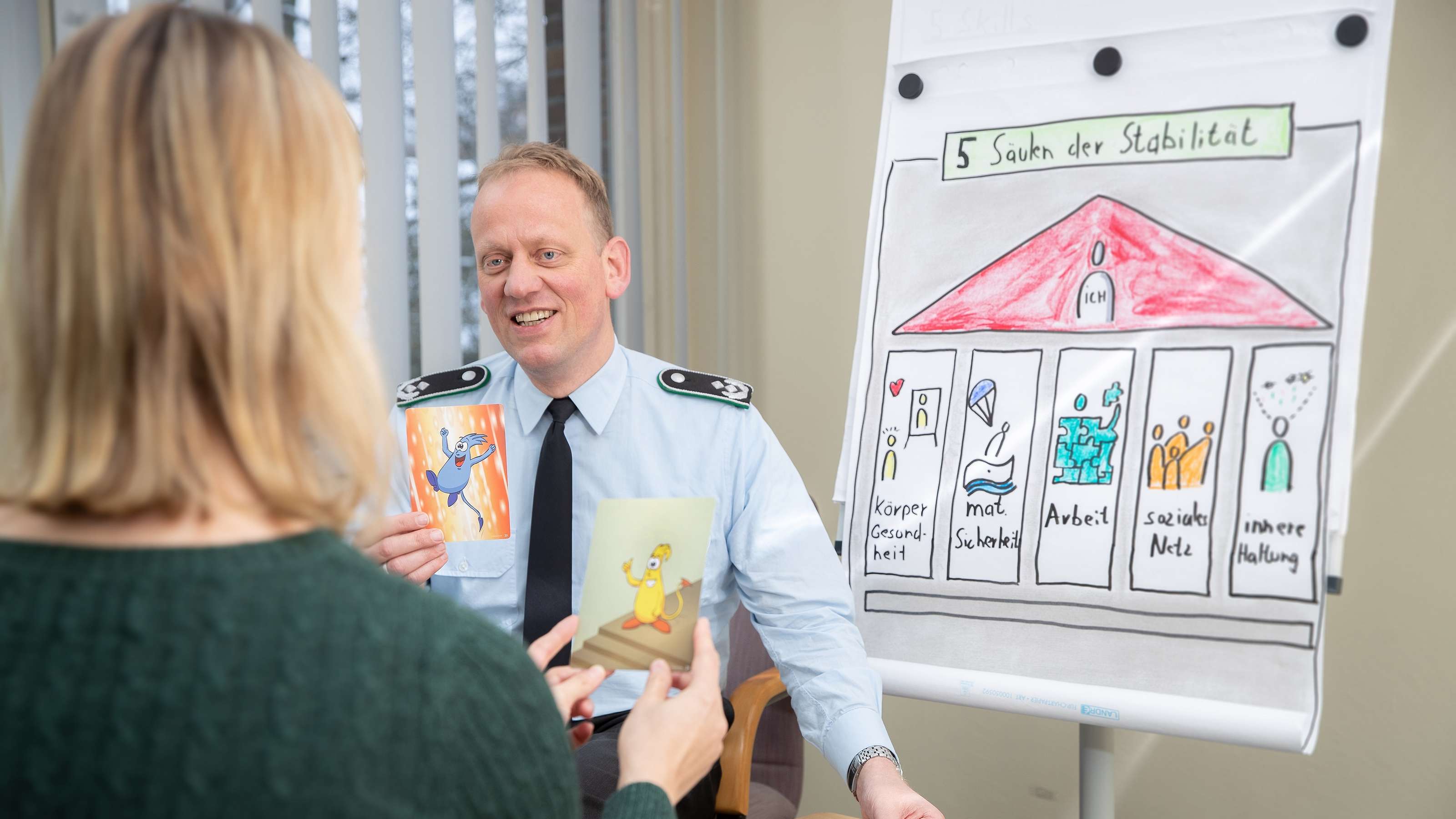 Er setzt Gedankenprozesse in Gang