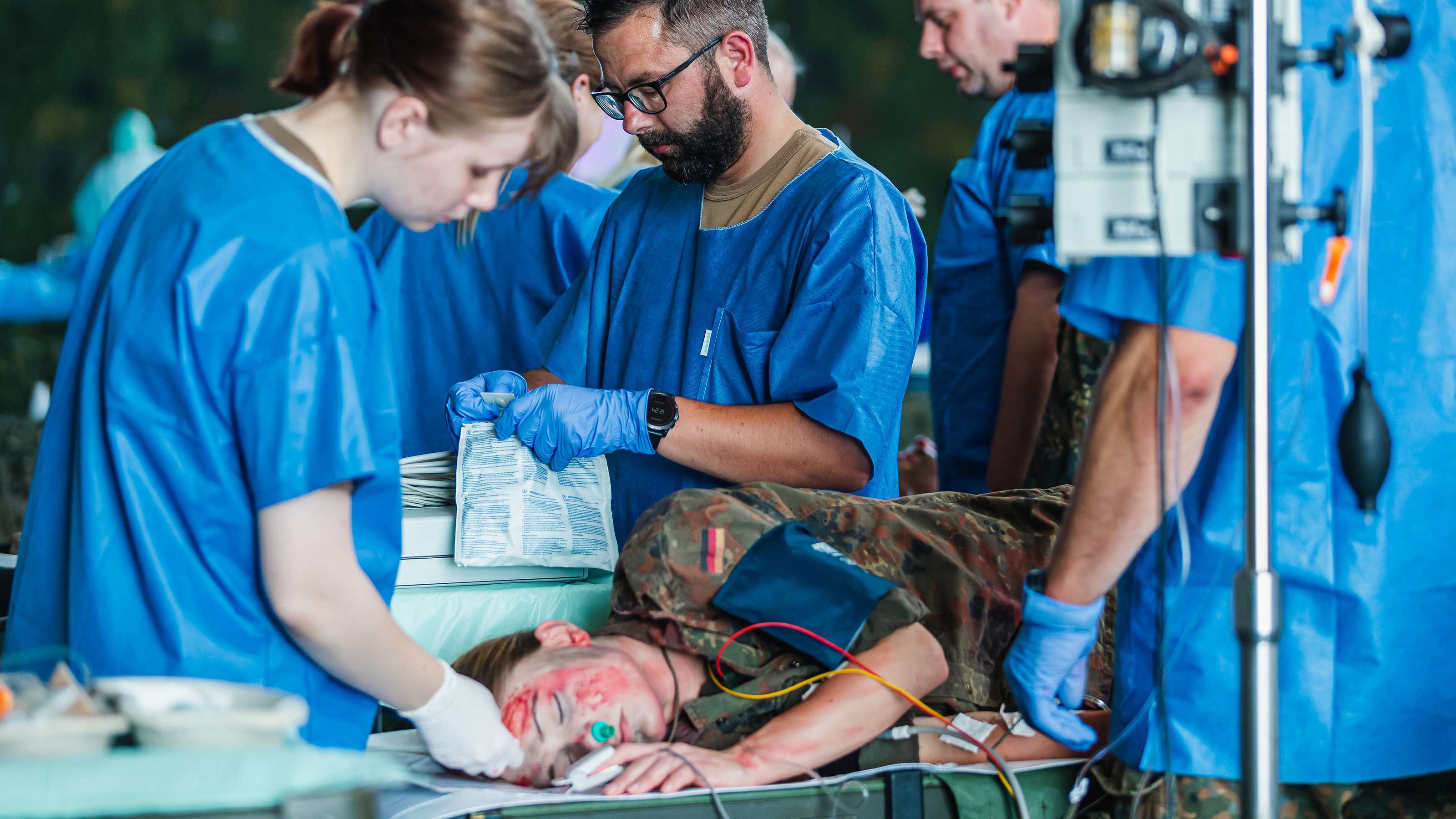 Leben retten mit System: Die Rettungskette der Bundeswehr