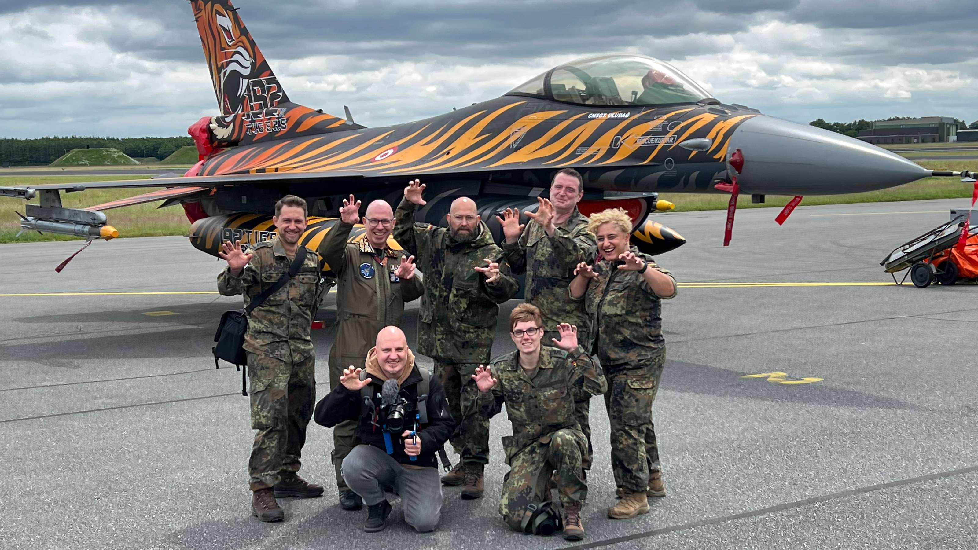 Hautnah dabei beim NATO Tiger Meet