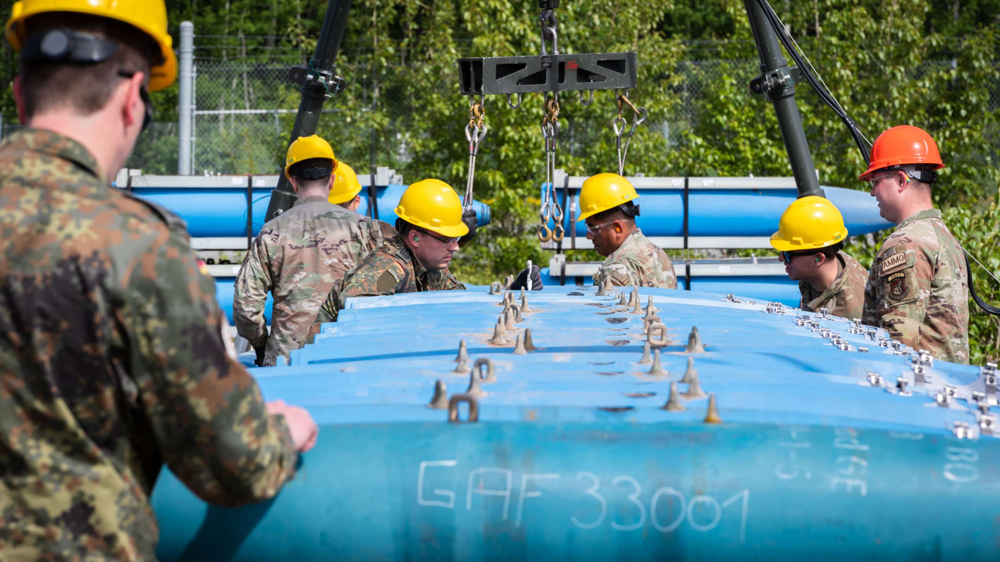 Ammunition assembly in Alaska - "It really was the bomb"