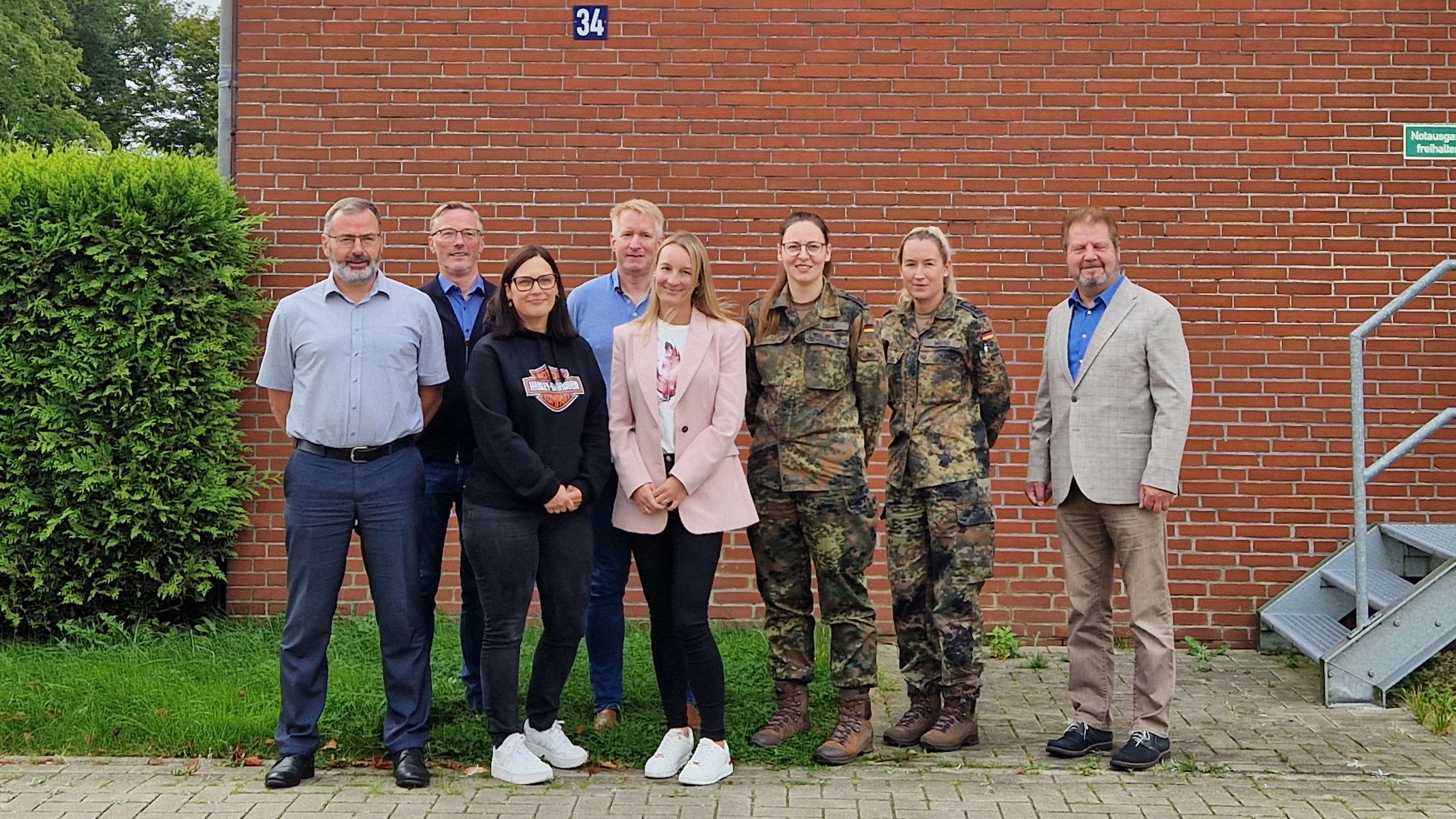Unterstützung für die Truppe bei Auslandsübungen