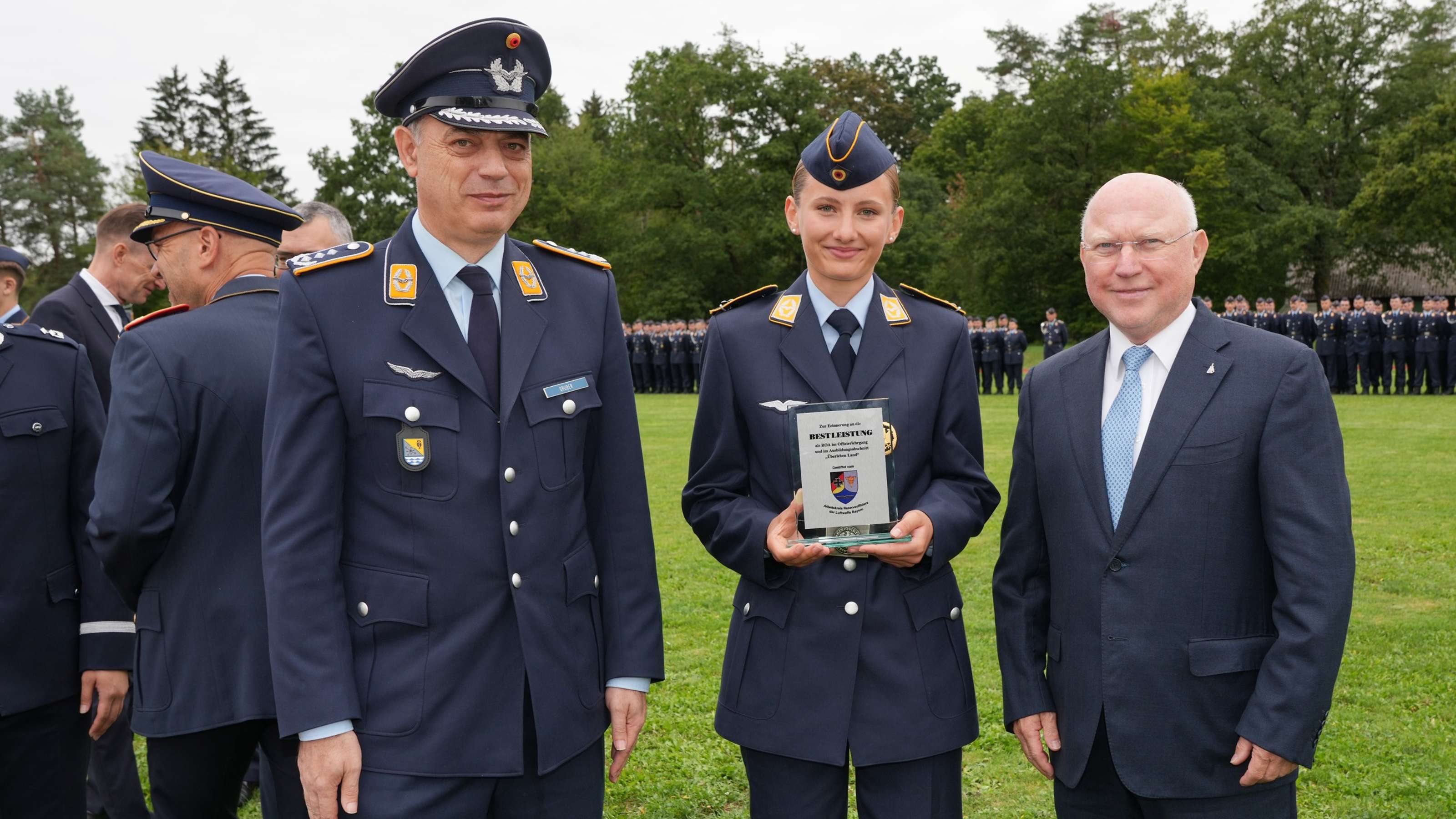 Interview mit einer Offizieranwärterin der Luftwaffe