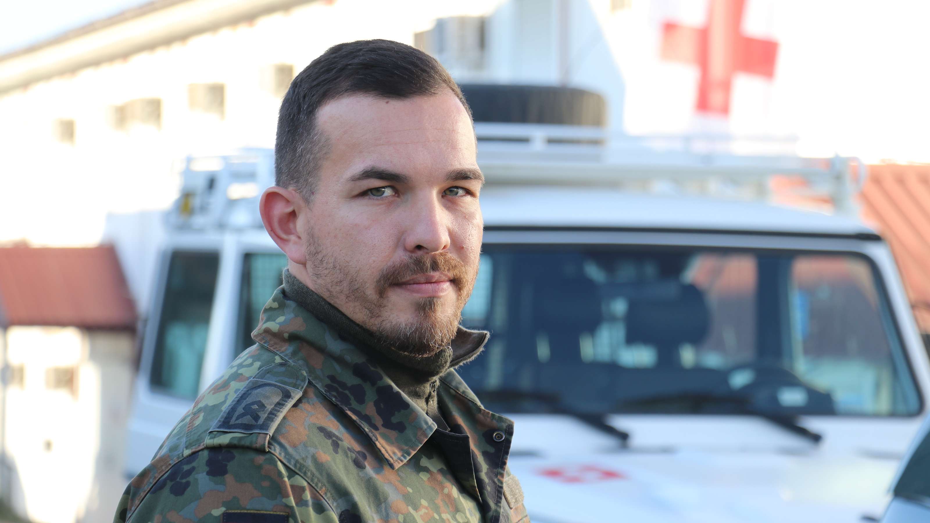 Hauptfeldwebel Michael P. berichtet von seinen Aufgaben