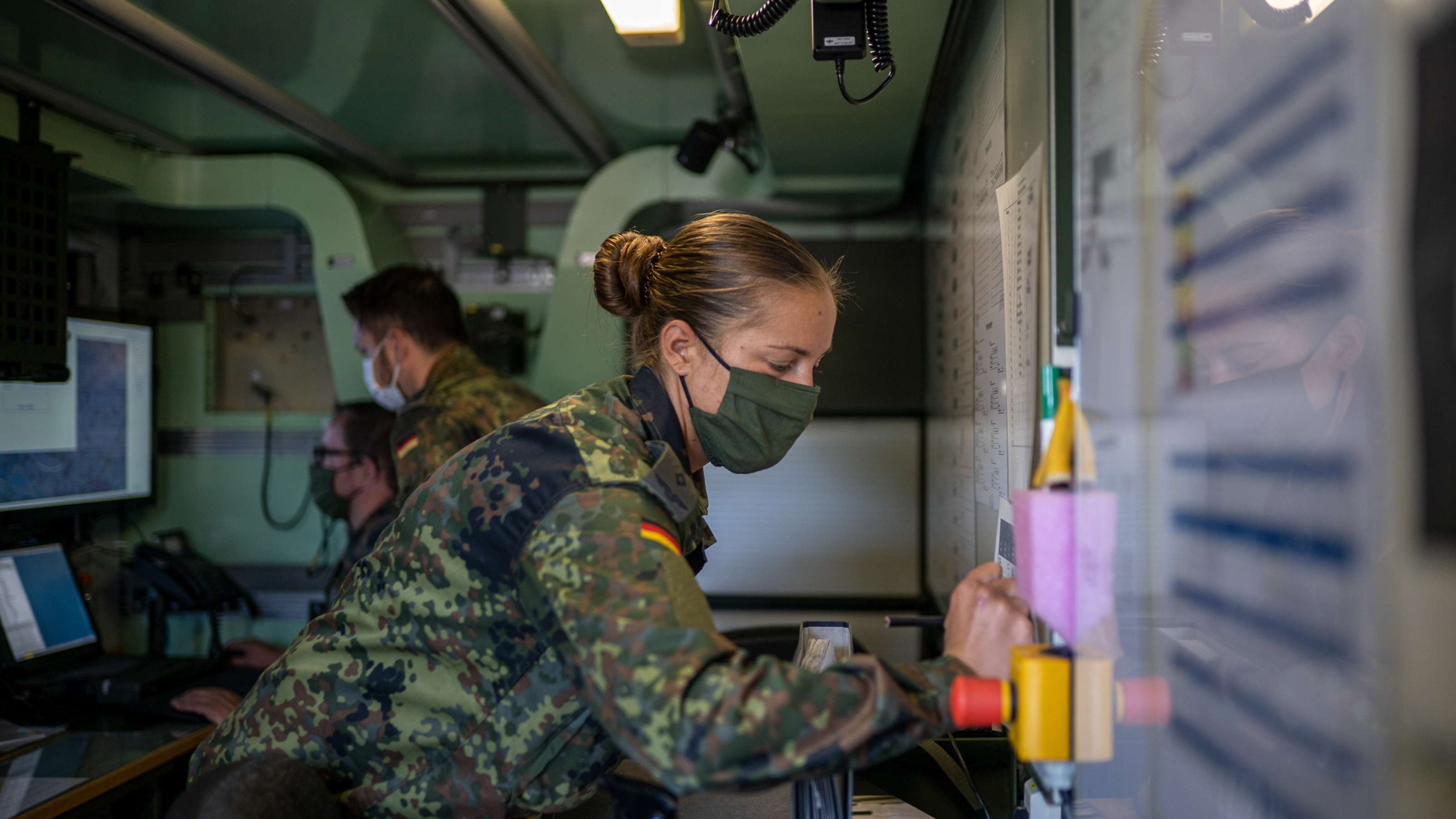 FlaRak-Übung unter Corona-Bedingungen