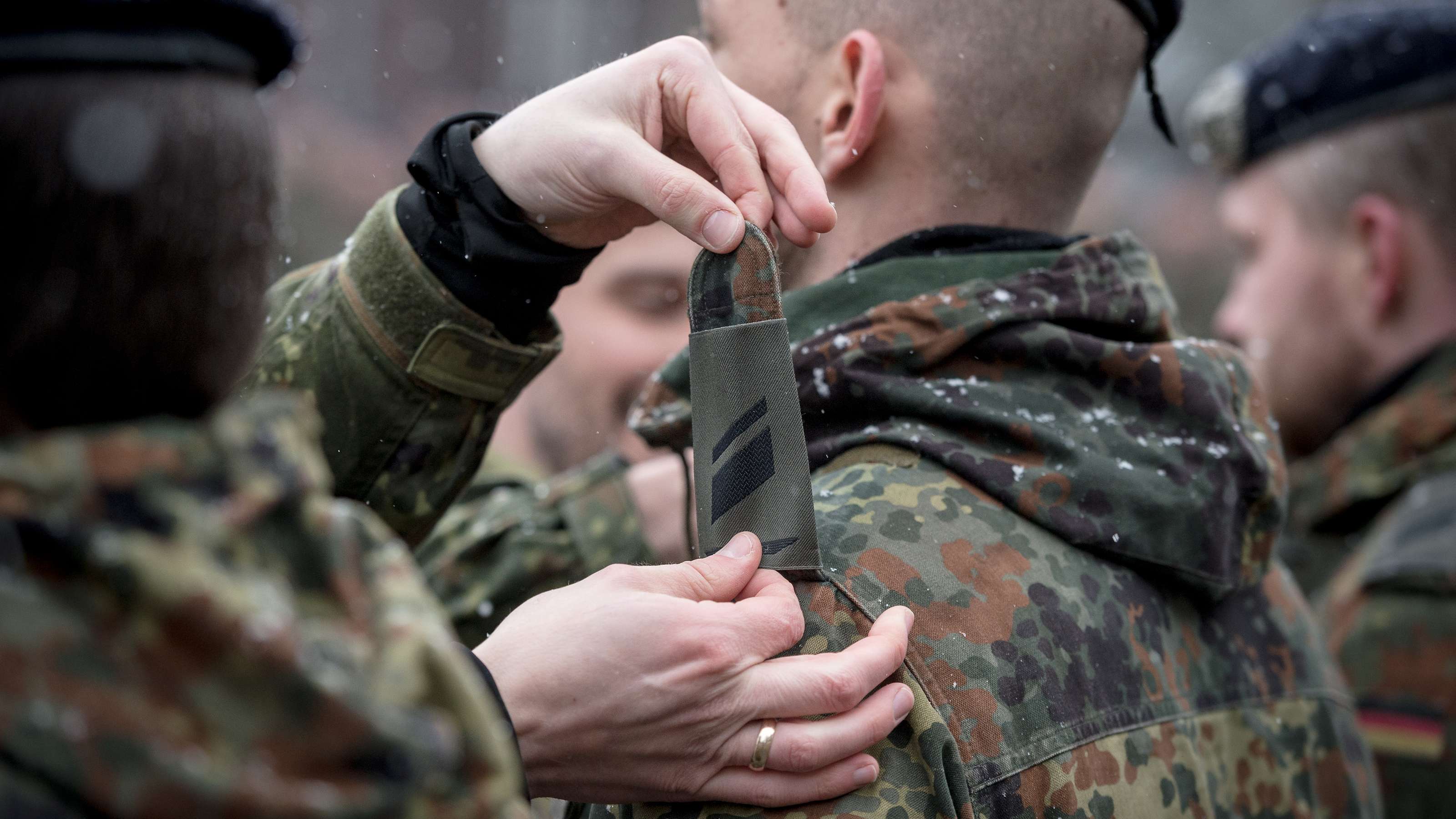 Dienstgrade der Bundeswehr (Heer, Luftwaffe, Marine, Sanität)