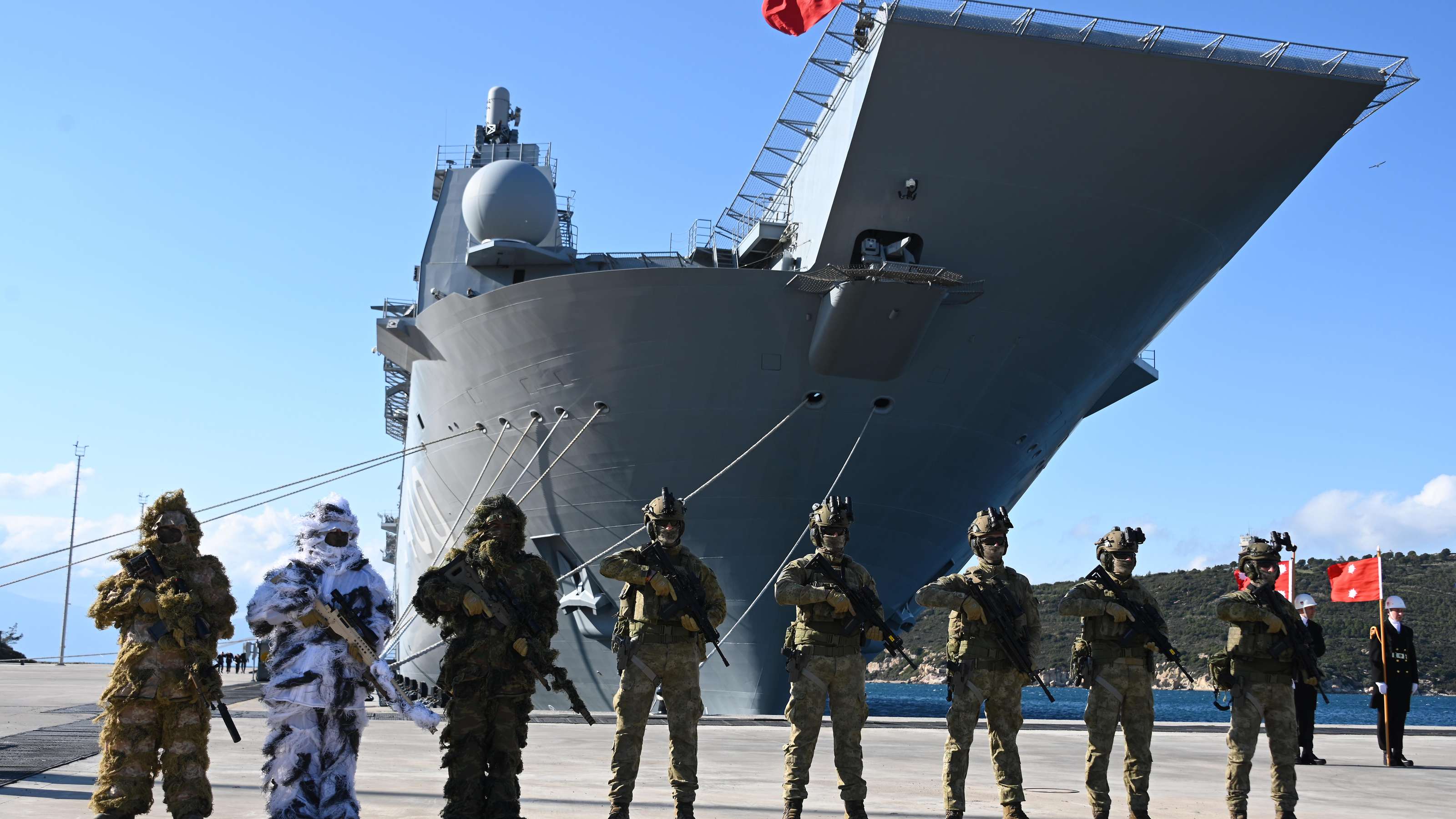 NATO-Partner üben in der Ostsee