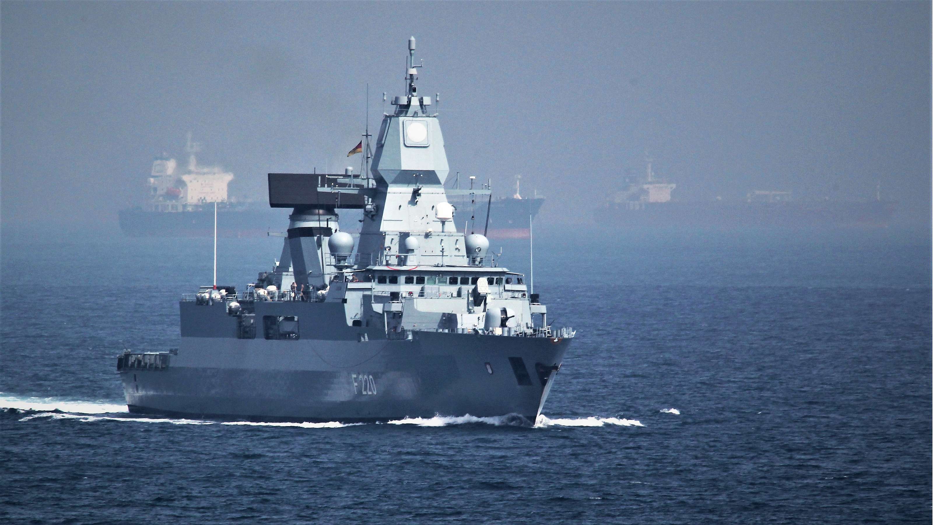 Fregatte „Hamburg“ fährt in den Einsatz Irini